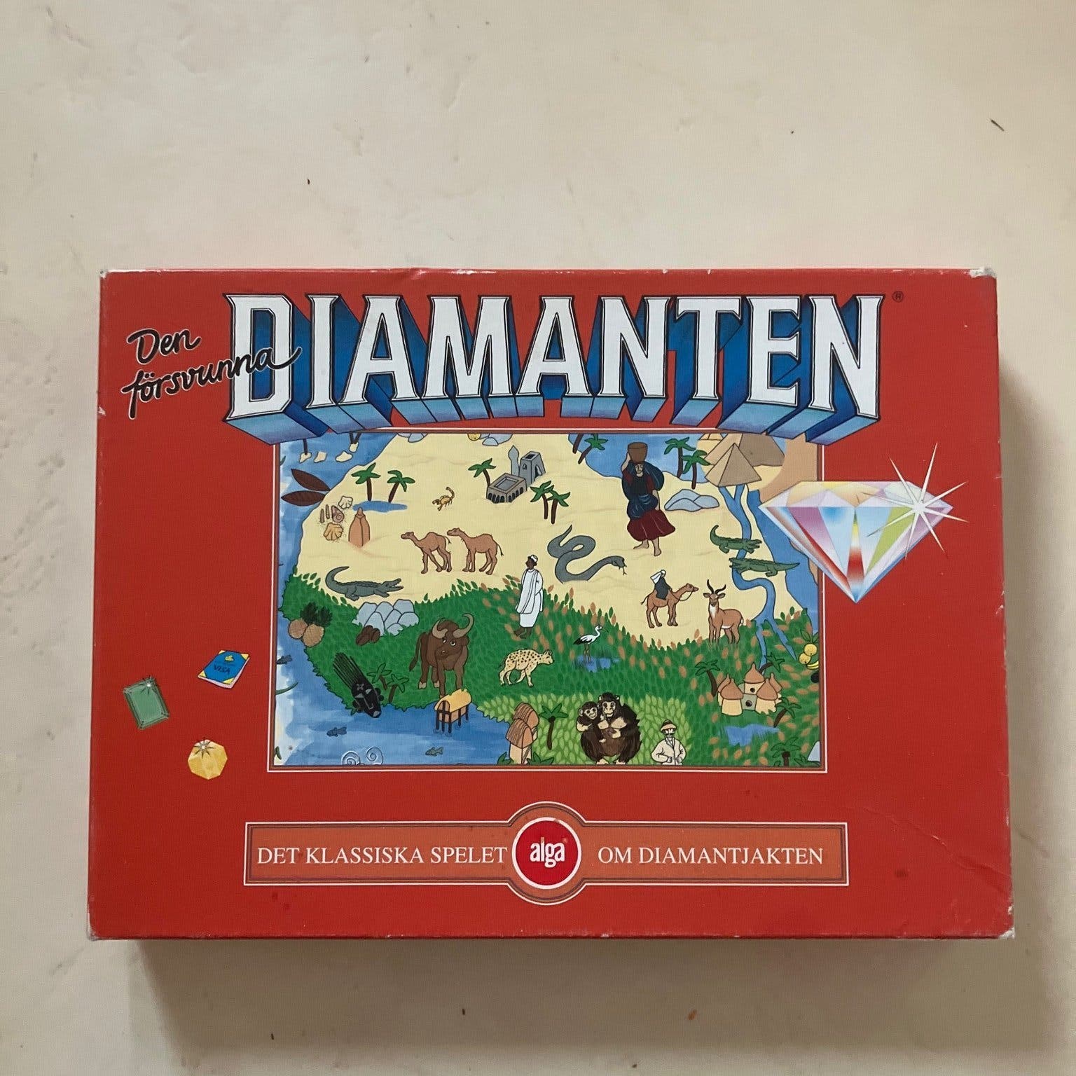 Den försvunna Diamanten Klassiskt spel från ALG.. | Köp på Tradera ...