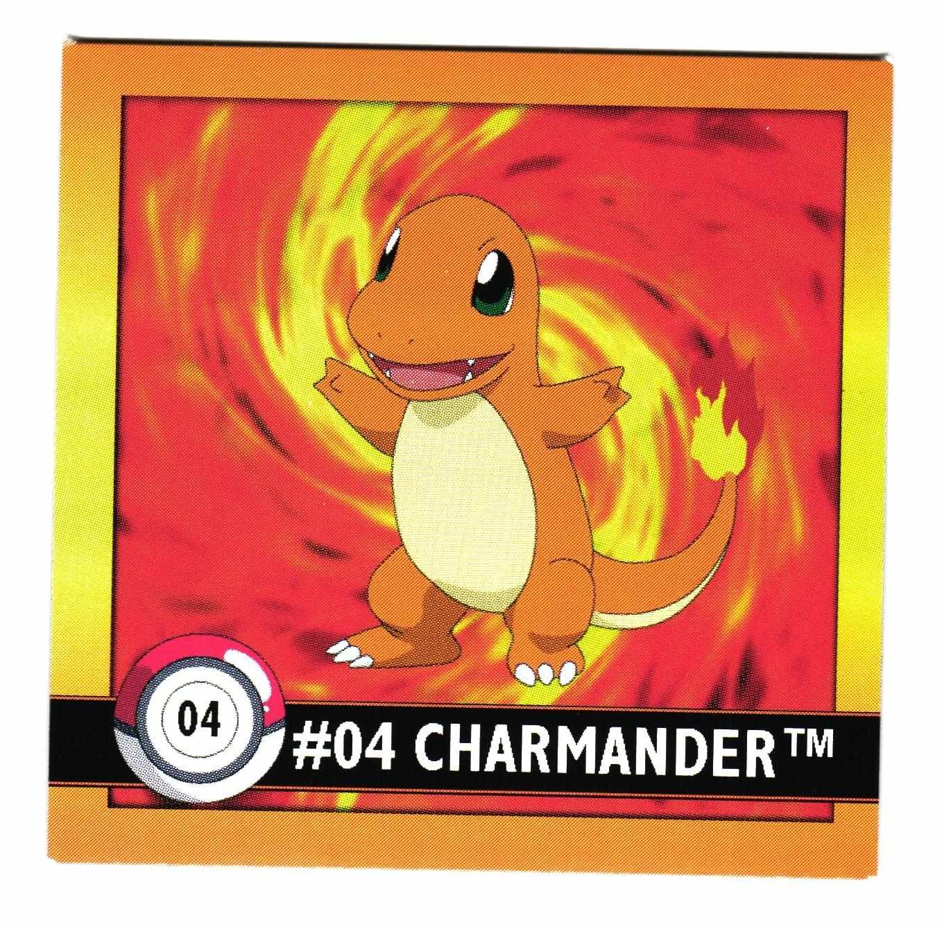 Se produkter som liknar Charmander #04 Stickers 1999 .. på Tradera ...