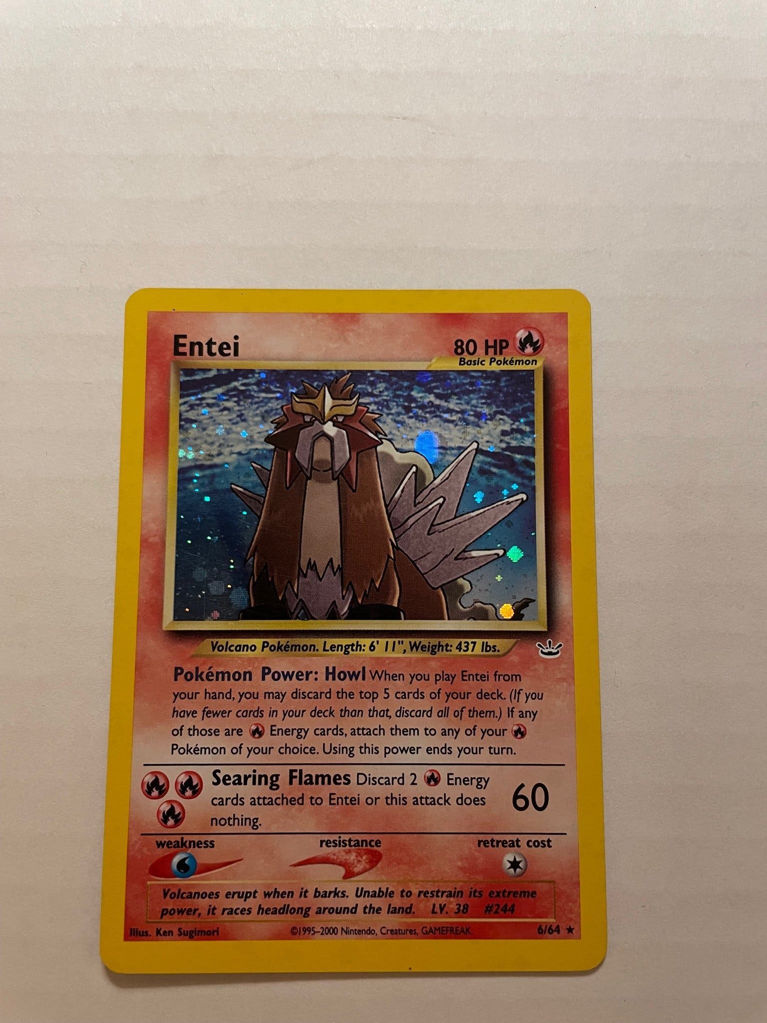 Entei # 6/64 - Neo Revelation - Pokémon | Köp på Tradera (711247311)