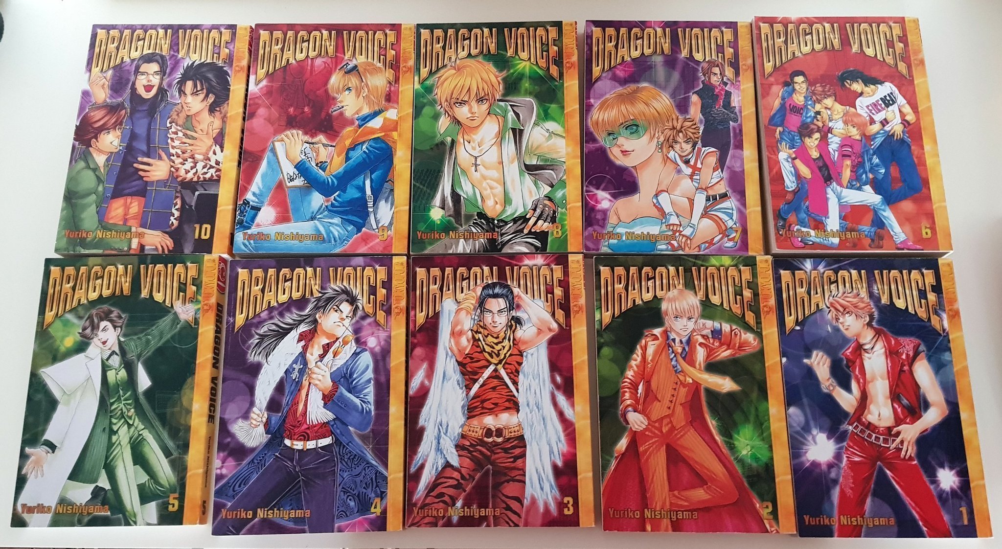Manga - Dragon Voice - Vol.1-10 - Engelsk text | Köp på Tradera (711248849)