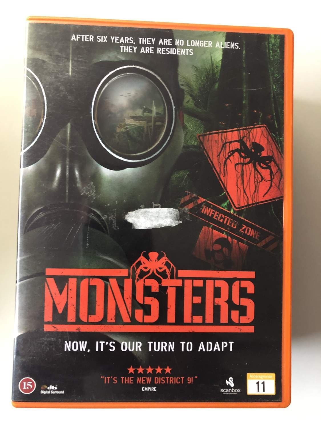 DVD: MONSTERS - Fint skick !! | Köp på Tradera (377815334)