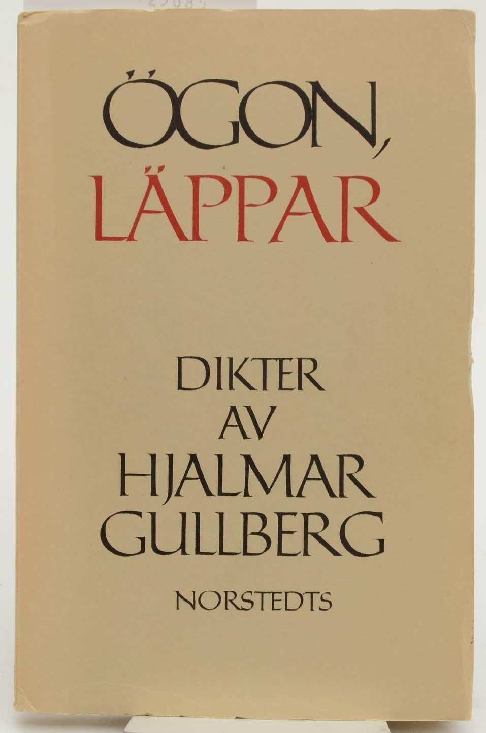 Ögon, läppar : dikter / av H.. | Köp från petrus_thulin på Tradera ...