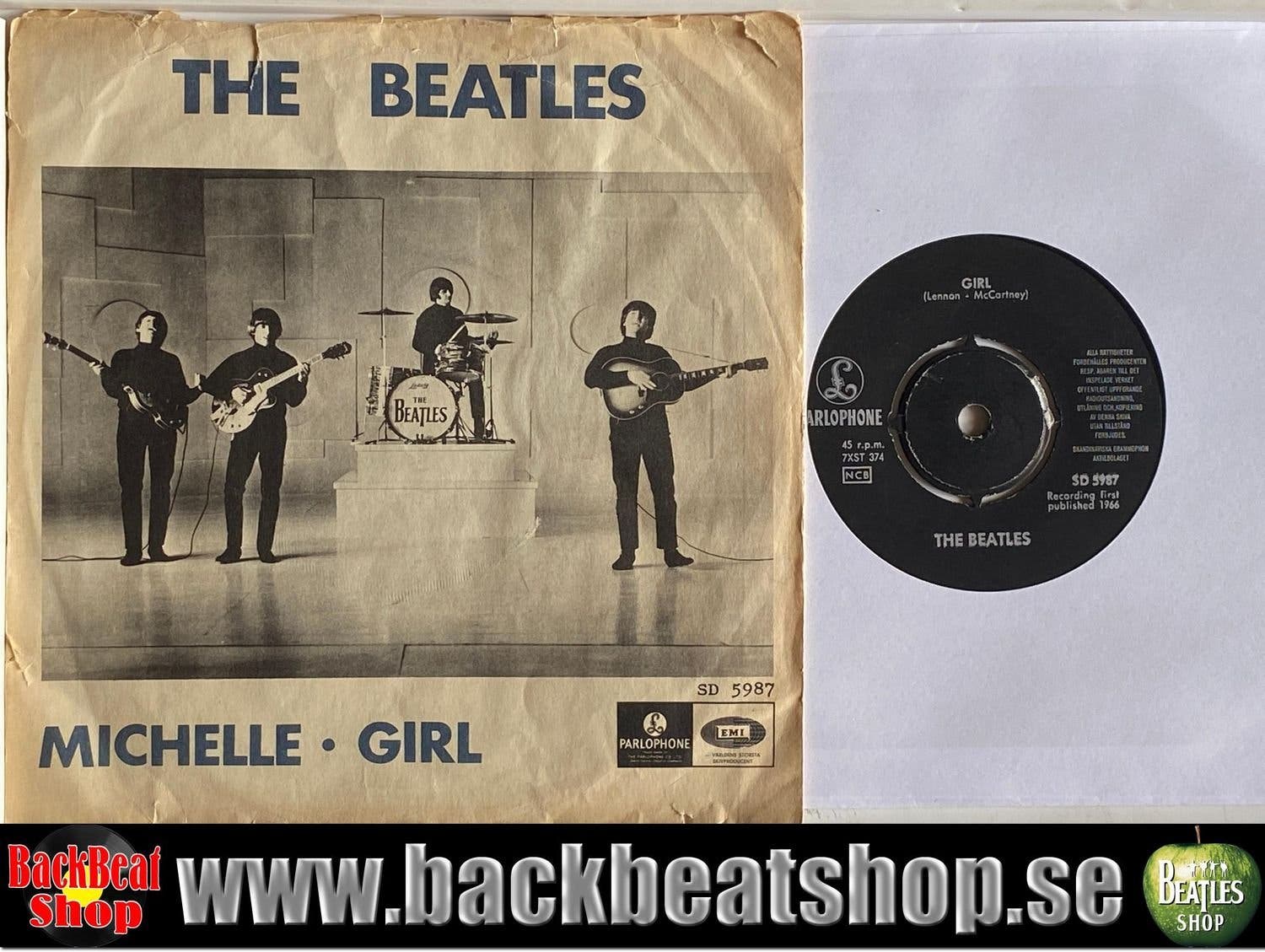 THE BEATLES - MICHELLE / GIRL | Köp från backbeat på Tradera (650403124)