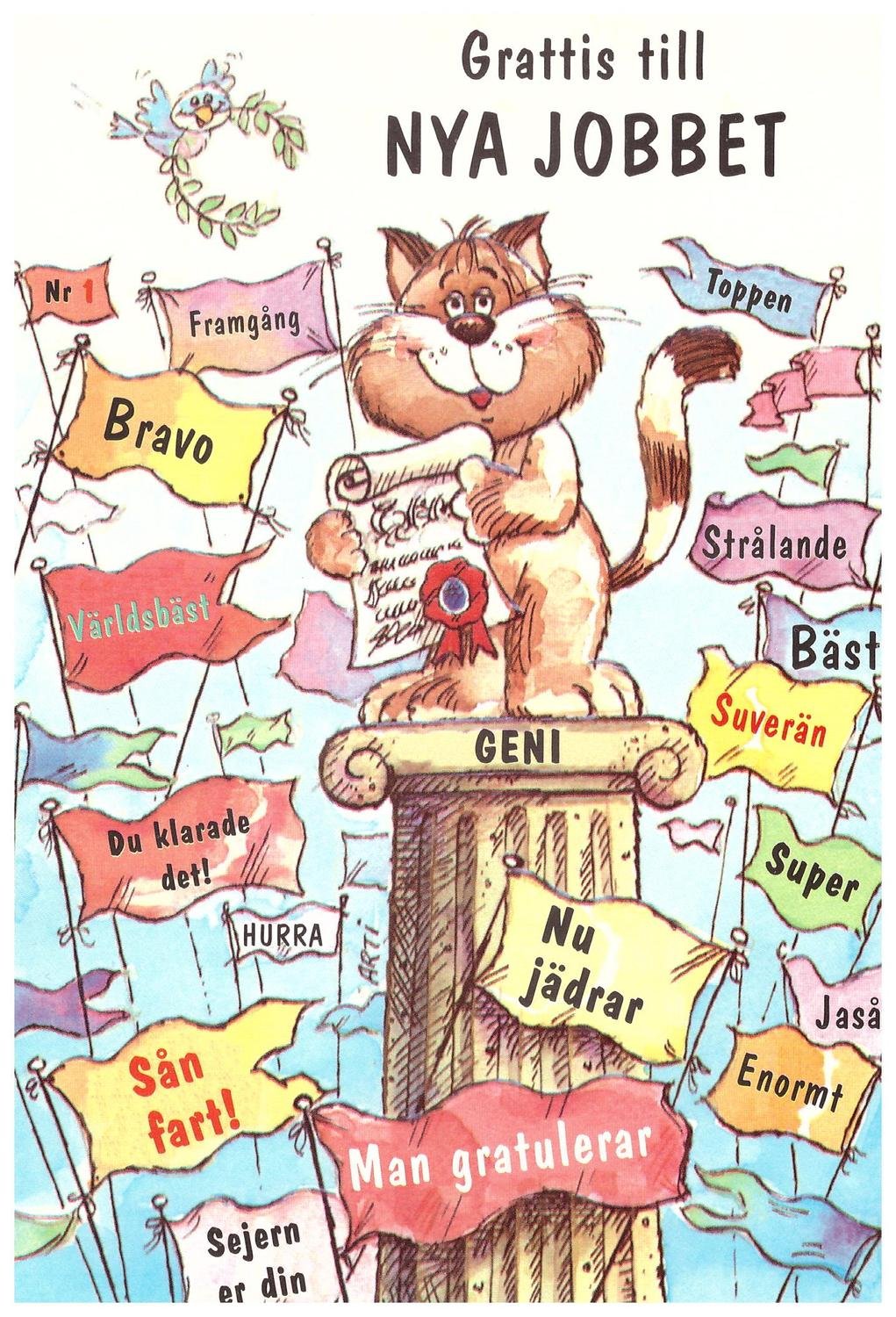 NYTT JOBB - GRATTIS TILL NYA JOBBET