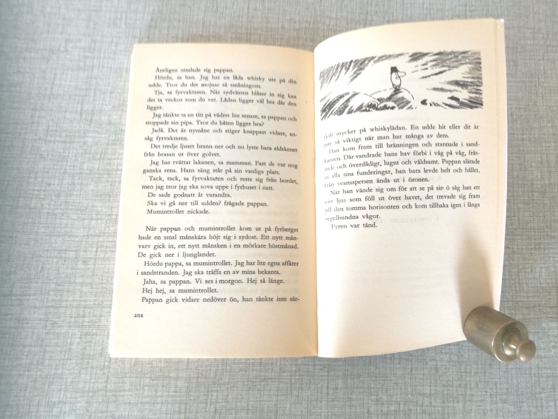 Mumin Moomin. Bok pocket Pappan och havet. Tove.. | Köp på Tradera ...