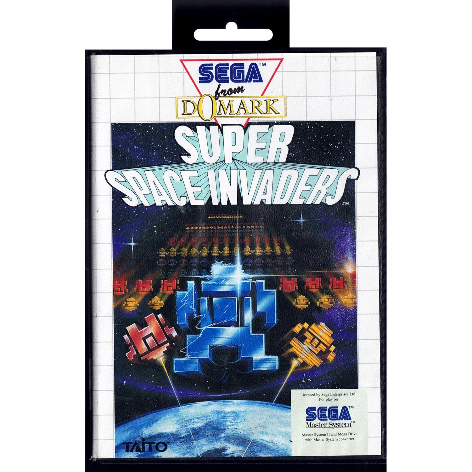 SUPER SPACE INVADERS MASTERSYSTEM | Köp från arkadnu på Tradera (645330560)