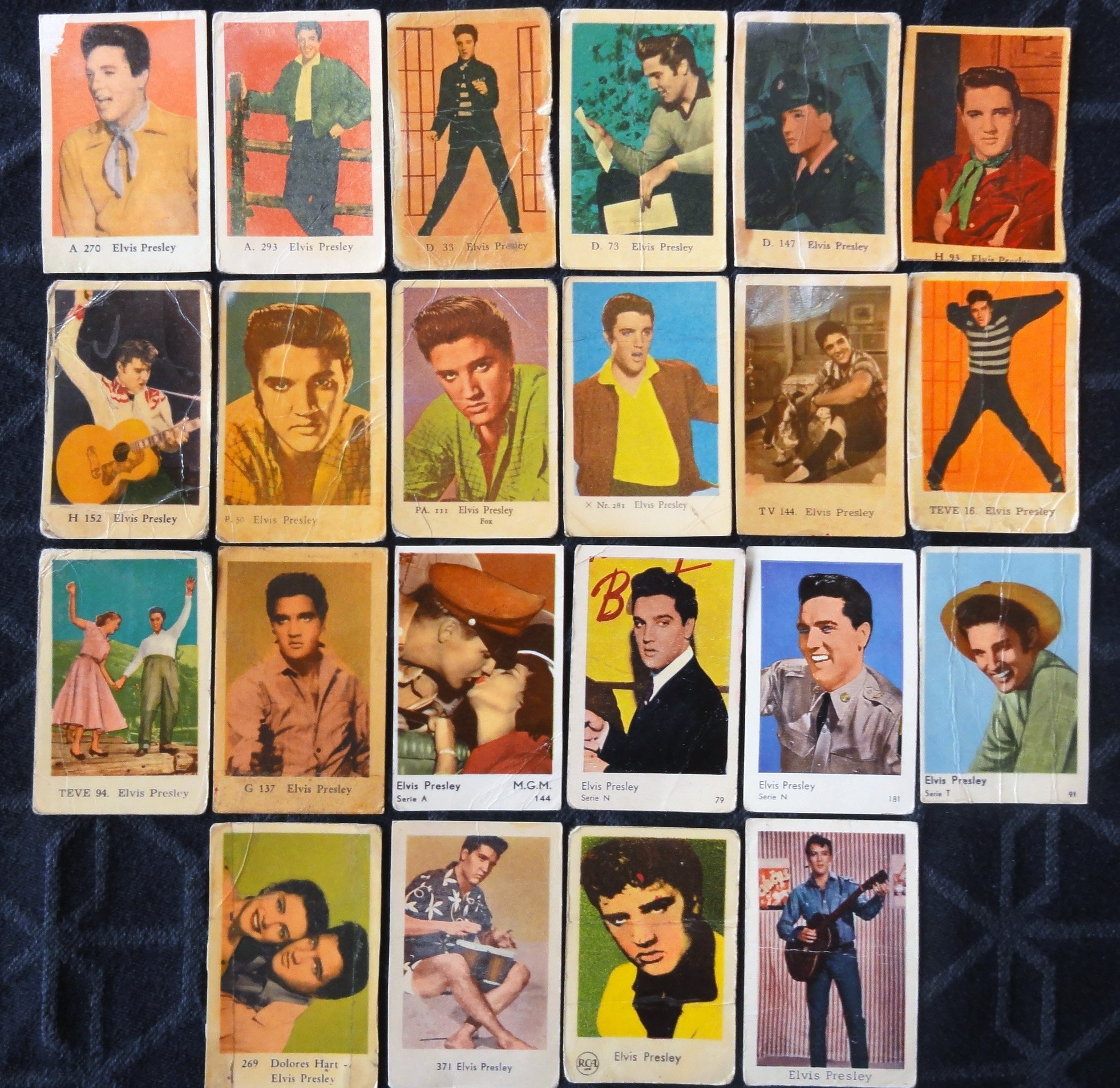 22 st. ELVIS Filmisar Elvis Presley The King of.. | Köp på Tradera ...