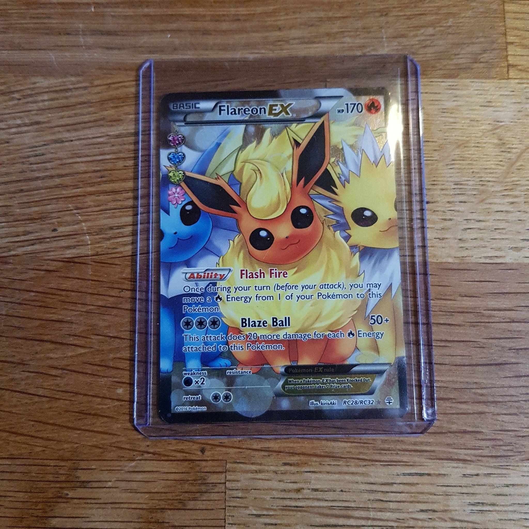 Flareon EX - Pokémonkort | Köp på Tradera (695283996)