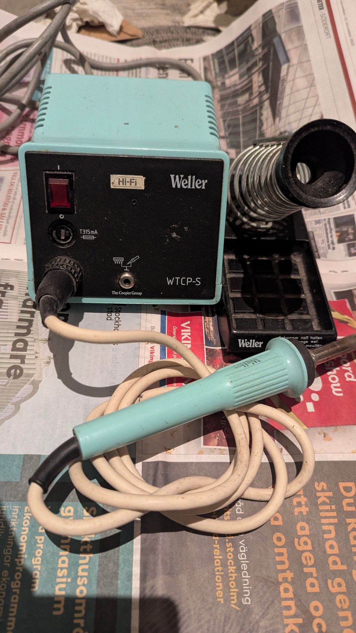 Se produkter som liknar Weller WTCP-S Lödstation på Tradera (702297794)