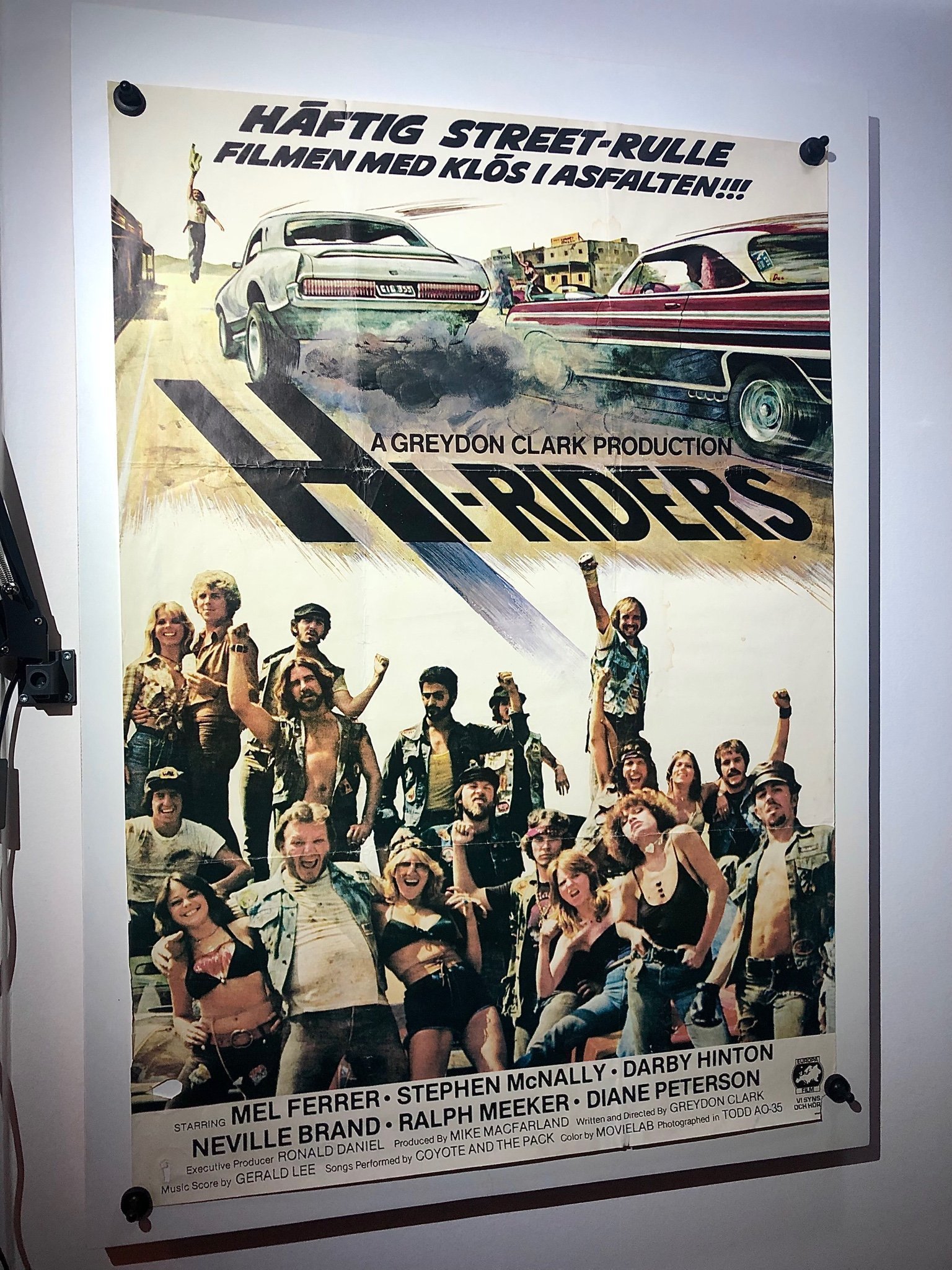 1978 Originalaffisch Hi-Riders Greydon Clark dr.. | Köp på Tradera ...