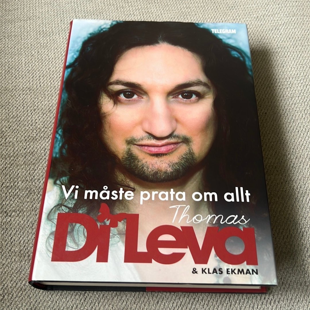 Bok: THOMAS DI LEVA: Vi måste prata om allt (20.. | Köp på Tradera ...