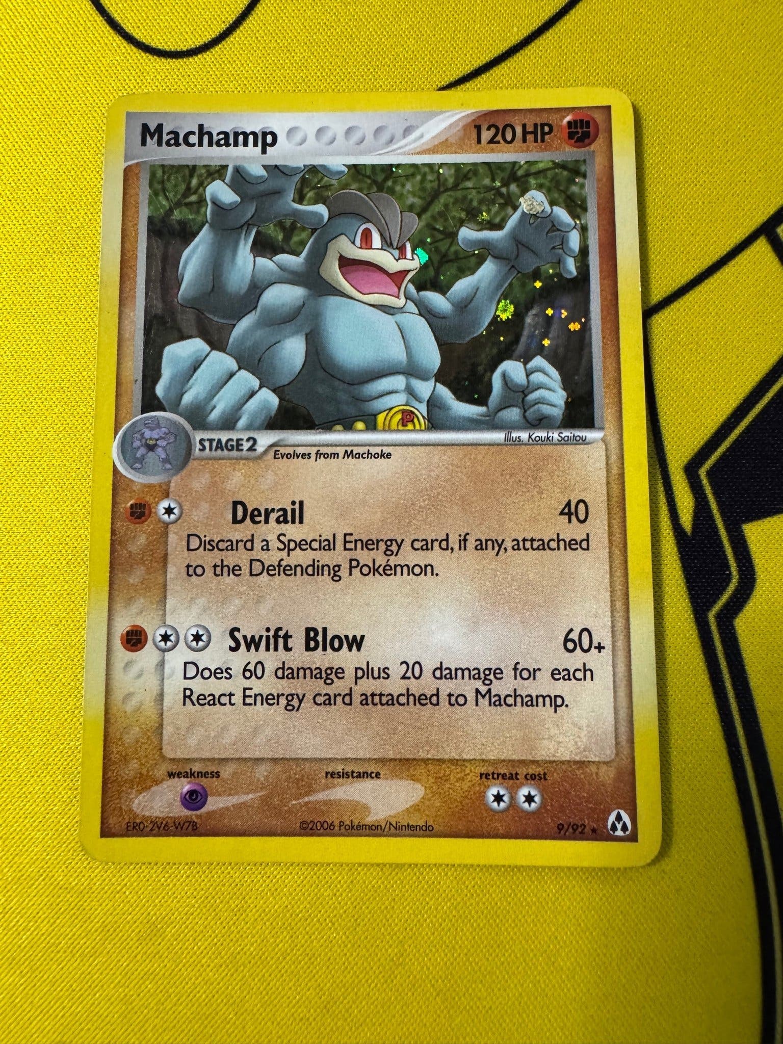 Se produkter som liknar Machamp 9/92 holo - Legend ma.. på Tradera ...