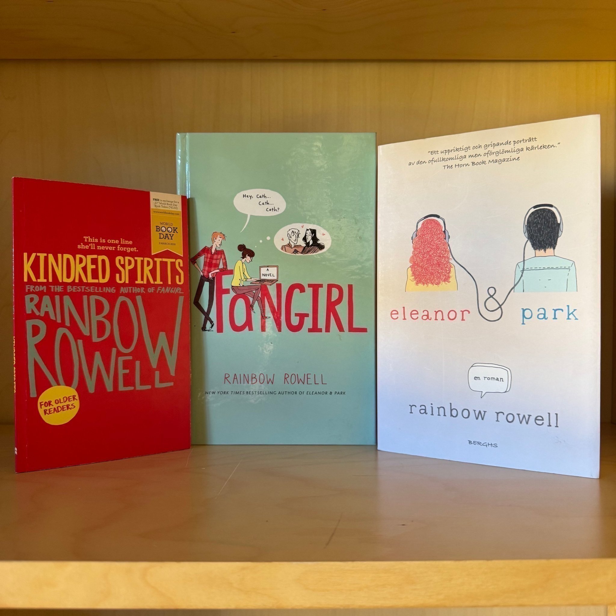 Rainbow Rowell Bokpaket: Fangirl, Eleanor & Par.. | Köp på Tradera ...