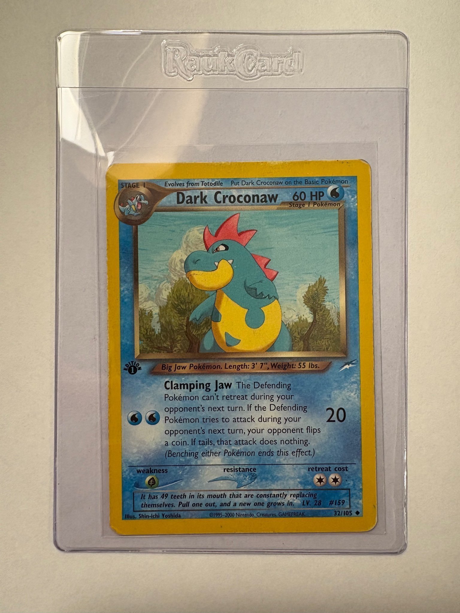 Se produkter som liknar Dark Croconaw (first edition).. på Tradera ...