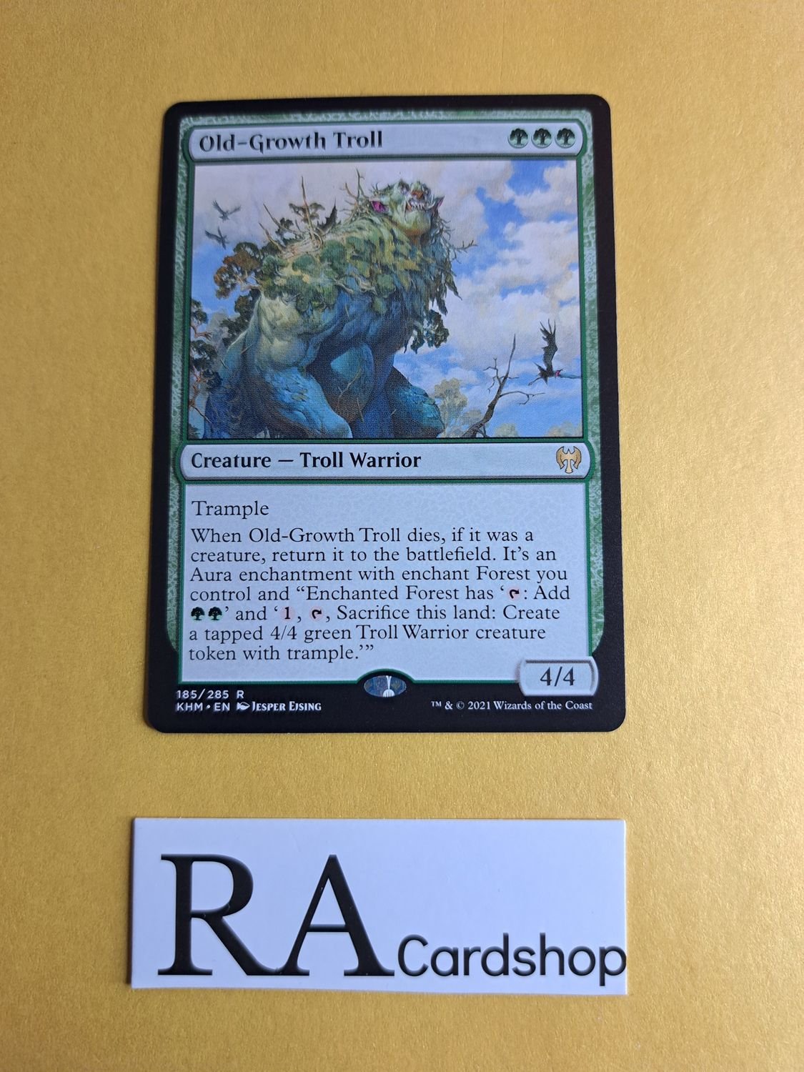 Old - Growth Troll Rare 185/285.. | Köp från RaCardShop på Tradera ...