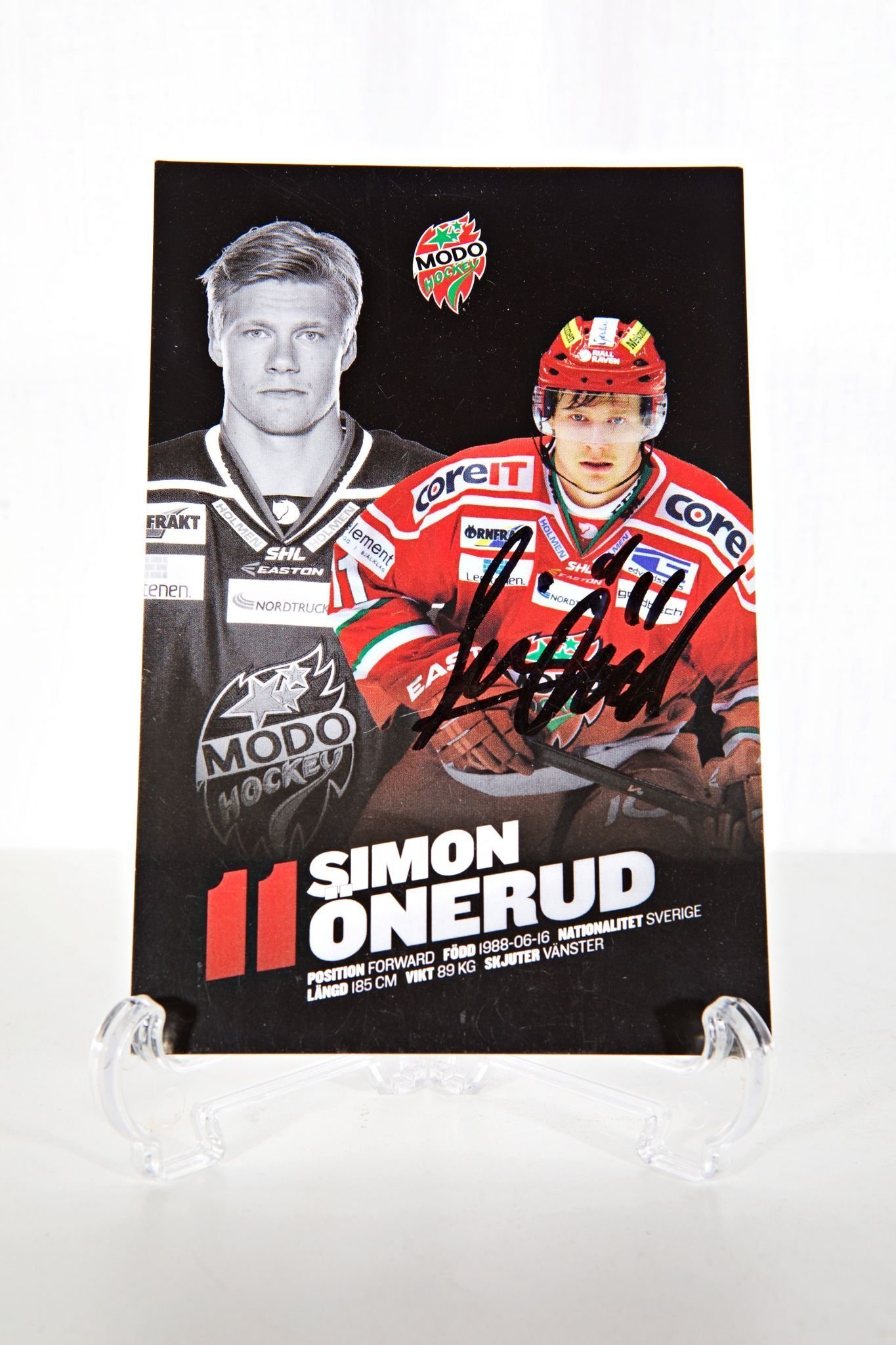 AUTOGRAF, MODO Hockey, .. | Köp från Arcturus_Auktioner på Tradera ...