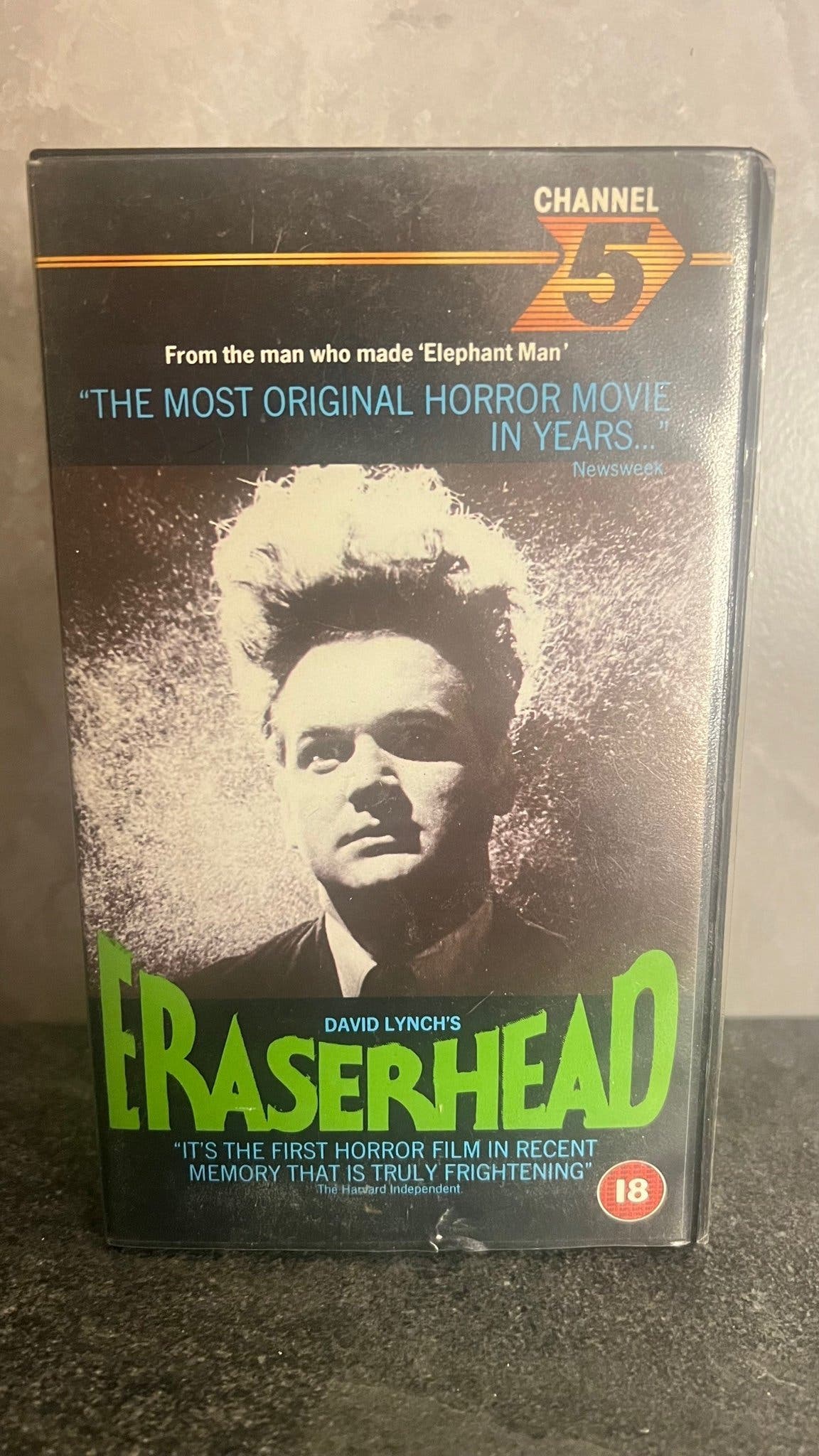 Eraserhead - VHS - Channel 5 | Köp från EnigmaEights på Tradera (669932361)