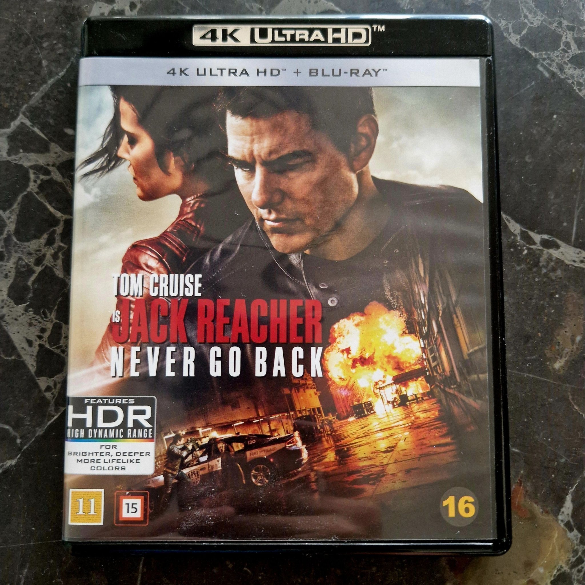 Jack Reacher: Never Go Back - 4K Ultra HD + Blu.. | Köp på Tradera ...