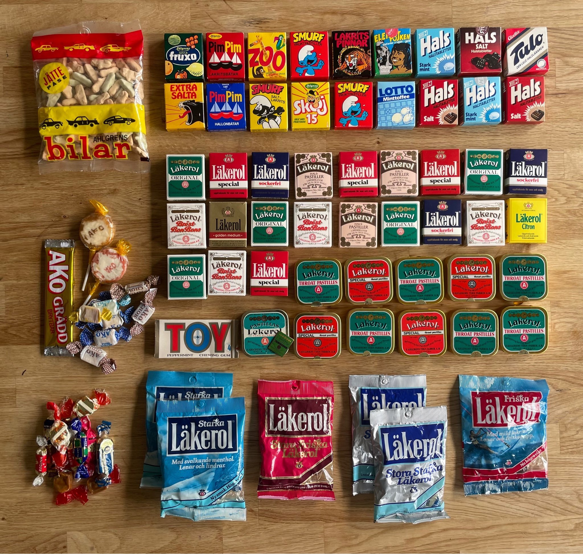 Se produkter som liknar Oöppnat retro godis. Ahlgrens.. på Tradera ...