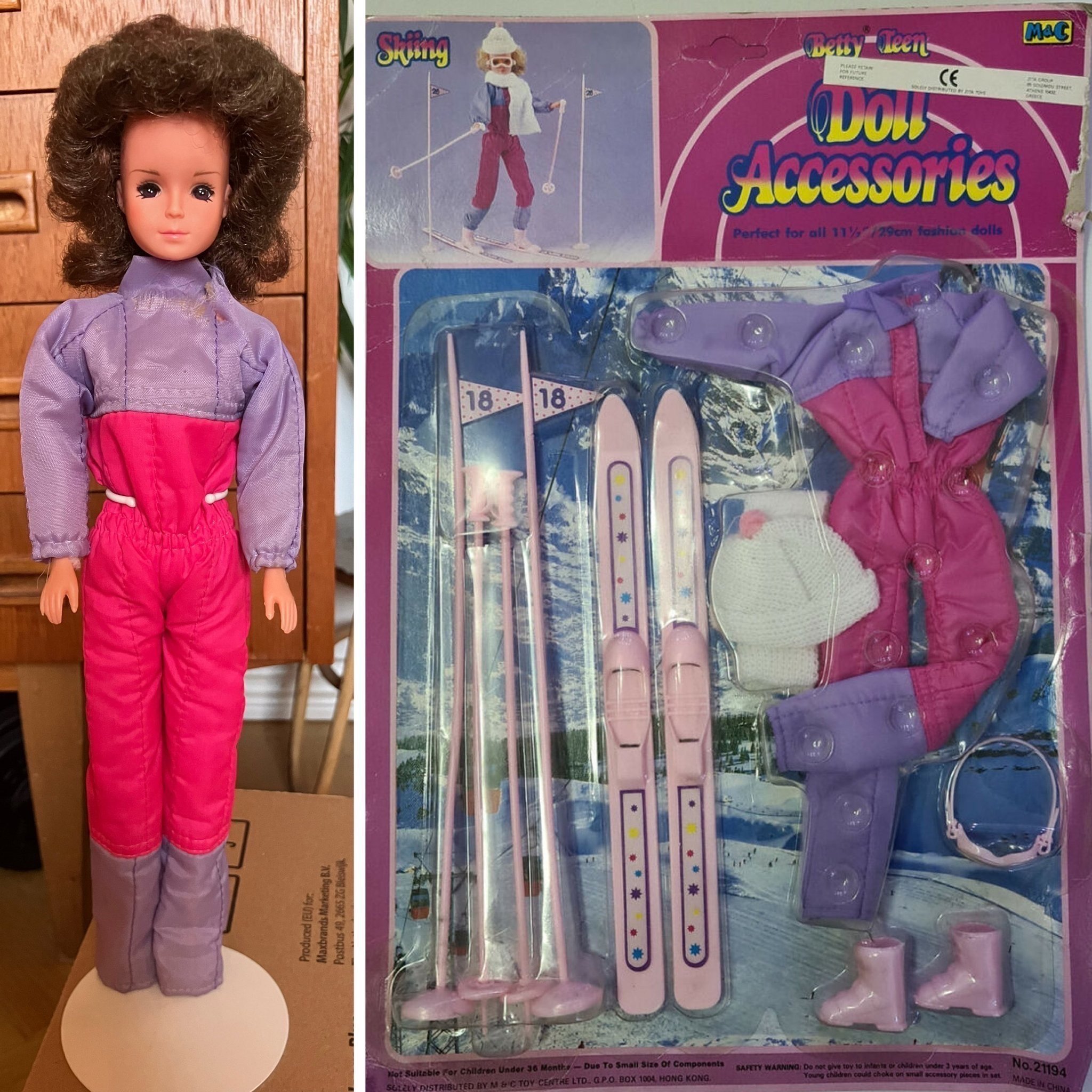 Skidåkare Betty Teen från TONG 80-tal /clonedoc.. | Köp på Tradera ...