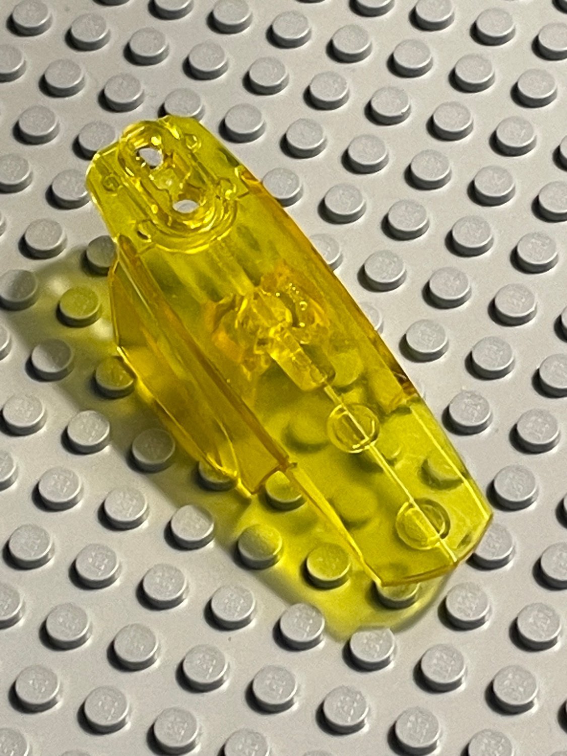 LEGO Trans-Yellow Hero Factory Armor with Ball .. | Köp på Tradera ...