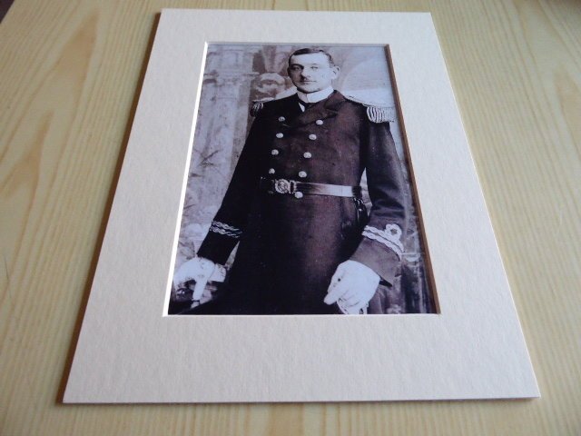 Titanic Henry T. Wilde fotografi med passepartout | Köp på Tradera ...