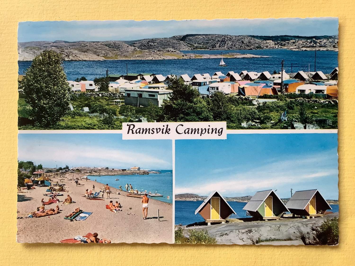Kort Ramsvik Camping | Köp på Tradera (665070044)