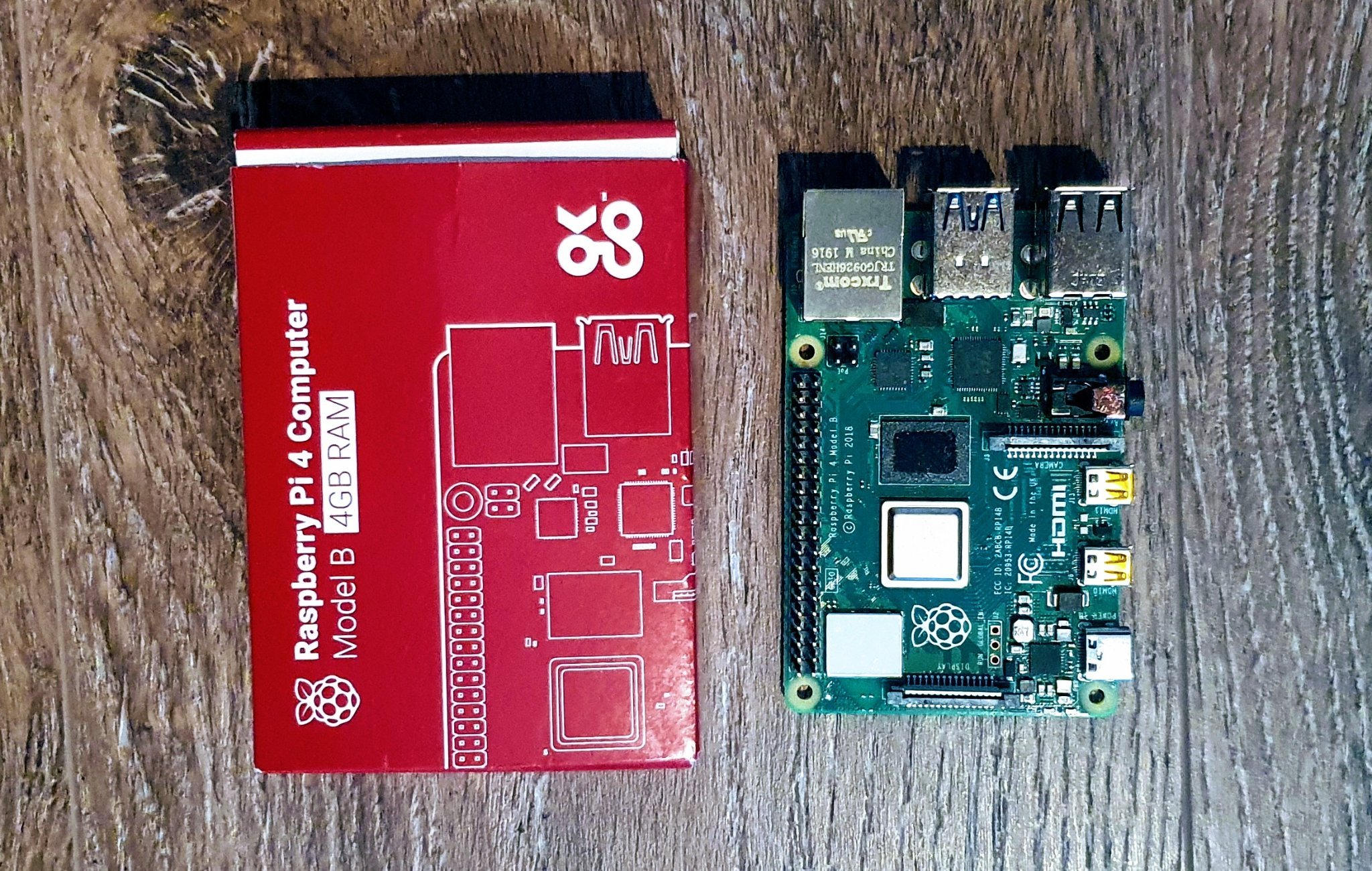 Raspberry Pi 4 Model B 4GB RAM (405435039) ᐈ Köp på Tradera