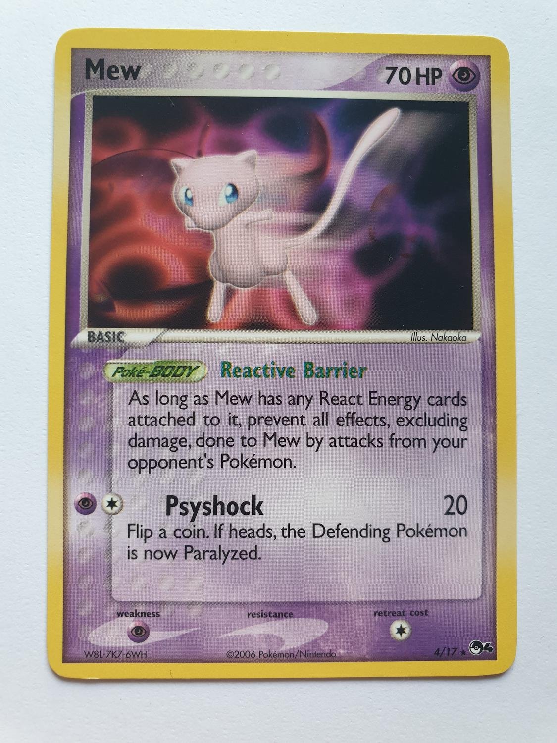 Mew - 4/17 - Rare - POP Series 4 Promos (405694684) ᐈ Köp på Tradera
