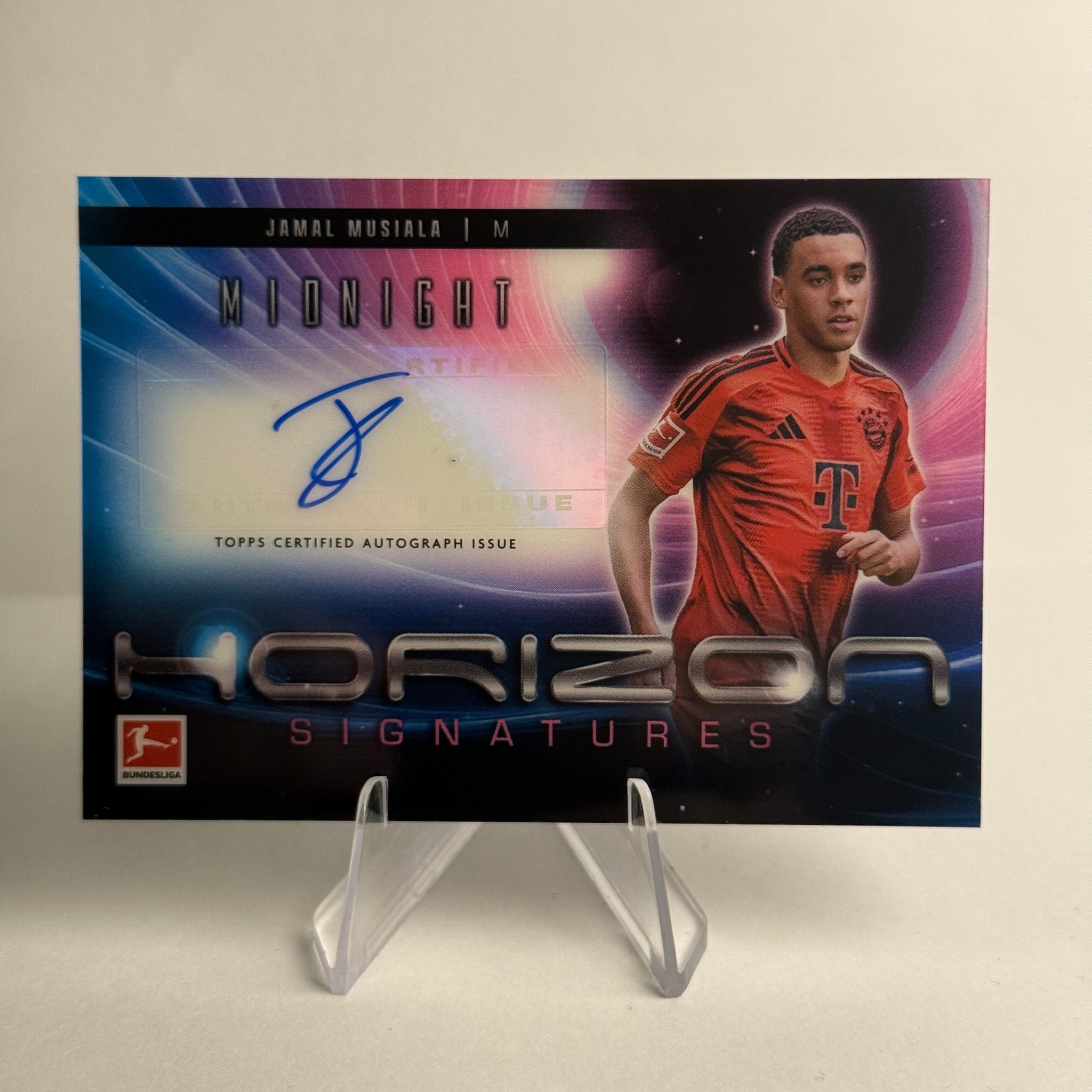 Jamal Musiala Autograph Topps Horizon Signatures | Köp på Tradera ...