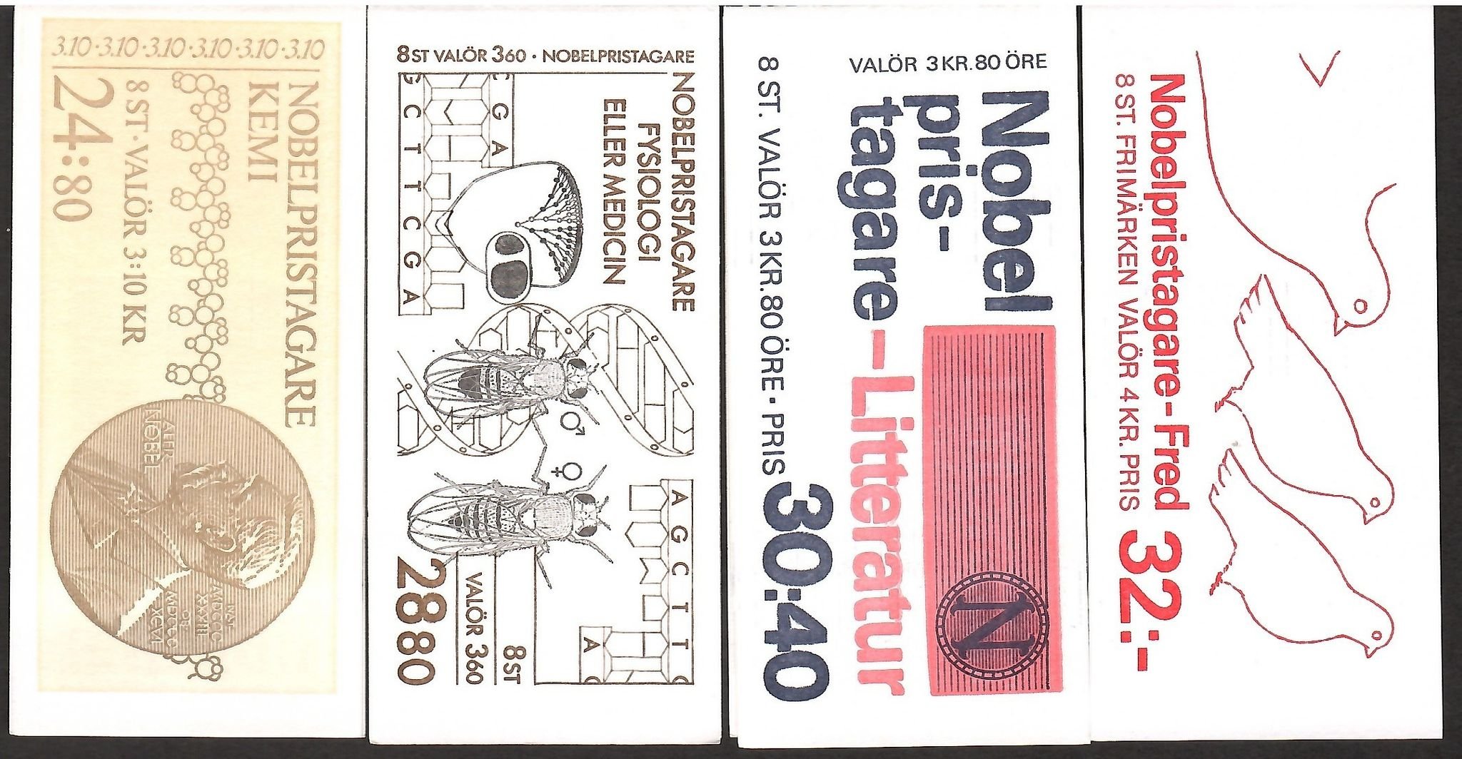 Nobelpris 4 st r | Köp på Tradera (708863770)