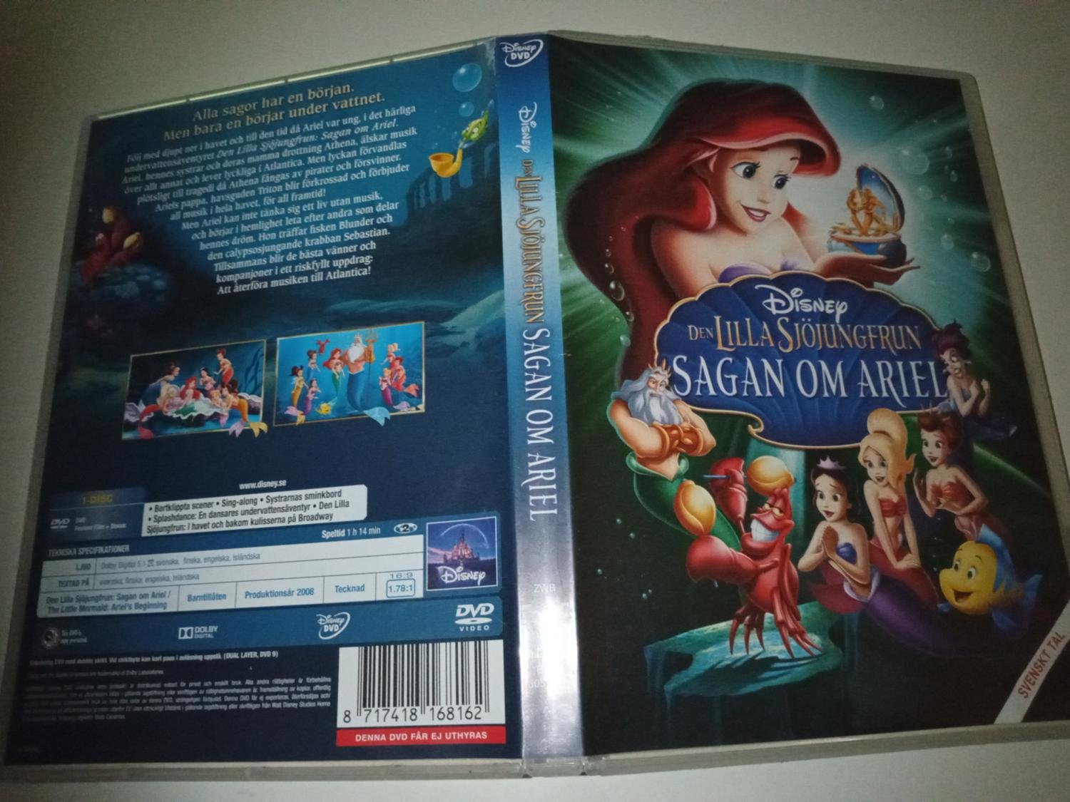 Den lilla sjöjungfrun - Sagan om Ariel (Disney) | Köp på Tradera ... Den lilla sjöjungfrun - Sagan om Ariel (Disney) | Köp på Tradera ...