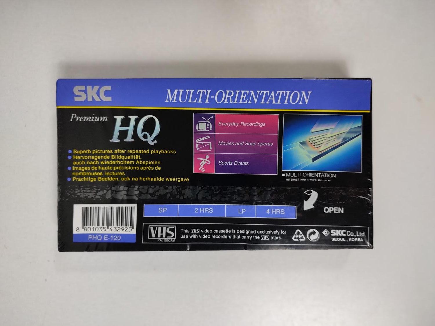 VHS Band, Inspelningsbara - 1 st SKC Premium HQ.. | Köp på Tradera (588360856)