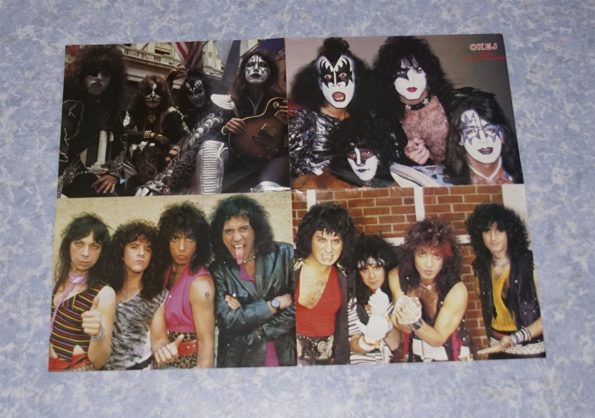KISS POSTER * POSTER KISS FOUR LINE UP POSTER *.. | Köp på Tradera ...