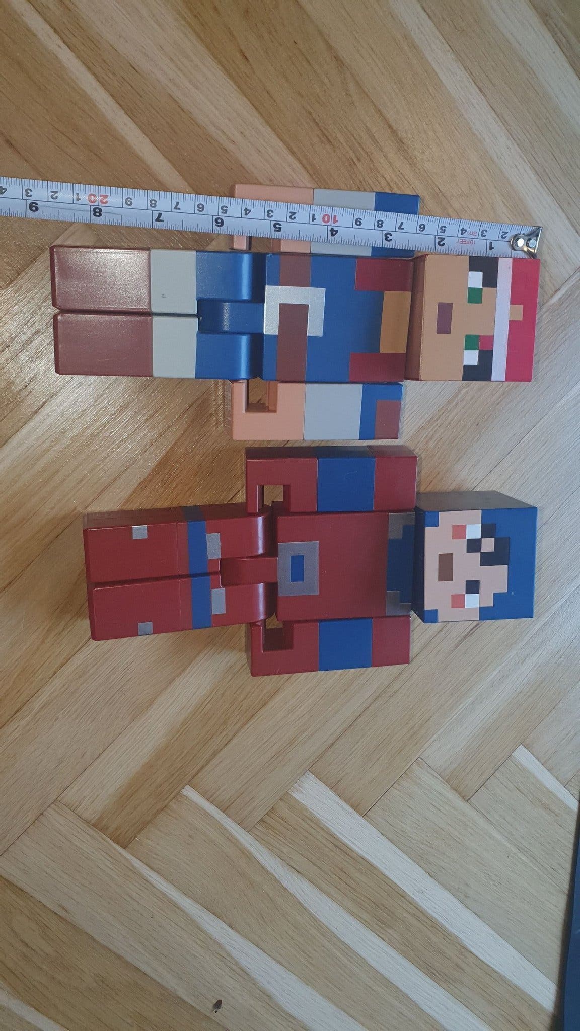 2 stycken stora minecraft figurer | Köp på Tradera (704110599)
