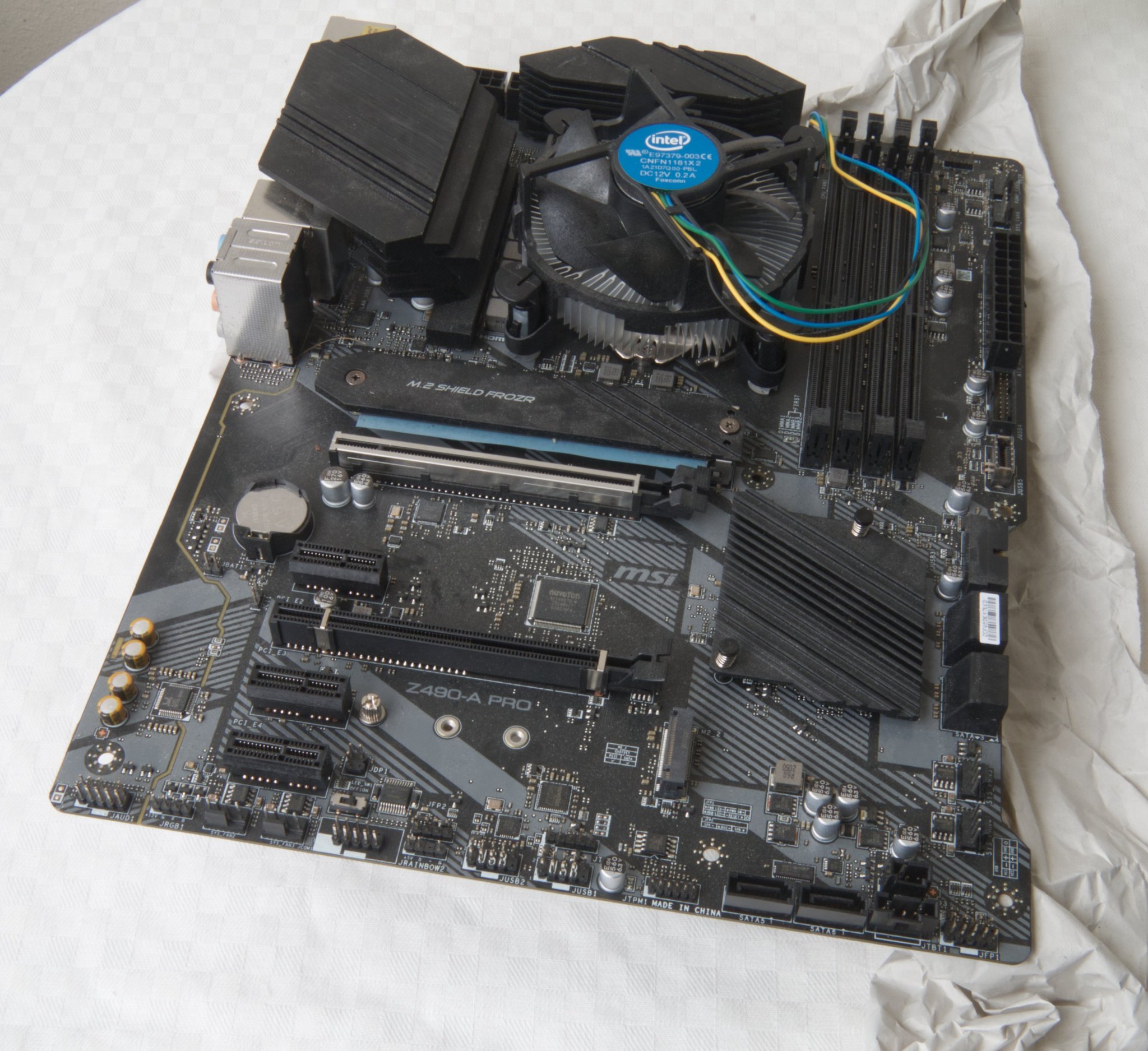 MSI Z490-A PRO Moderkort med Intel processor i3.. | Köp på Tradera ...