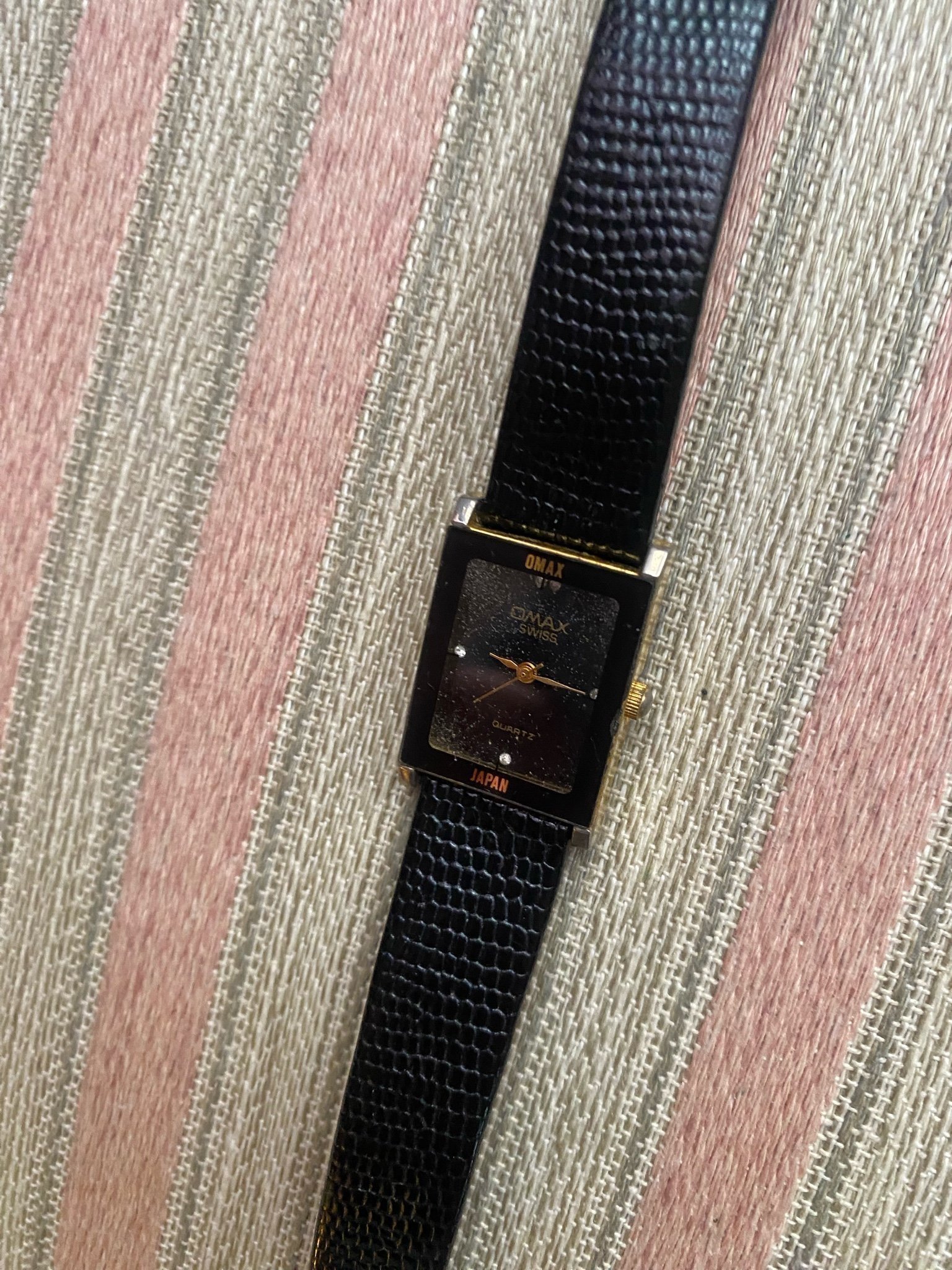 Omax Damklocka Quartz med kristaller i fint des.. | Köp på Tradera ...