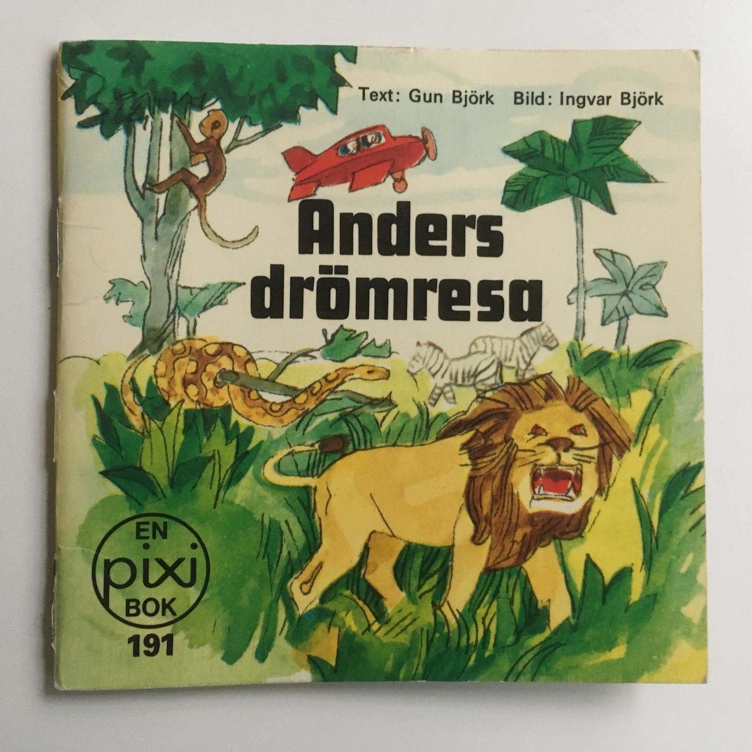 Pixi bok 191 - Anders drömresa | Köp på Tradera (604678218)