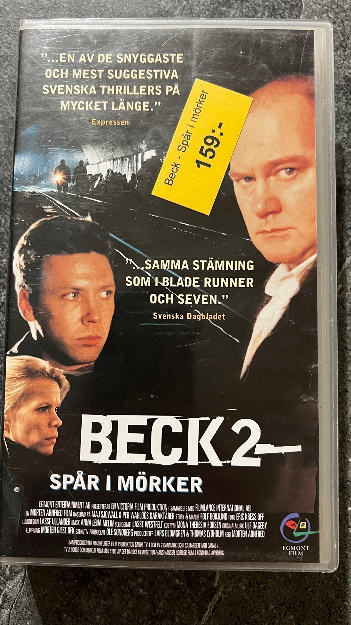 Beck 2 - Spår i mörker VHS | Köp från EnigmaEights på Tradera (695470513)