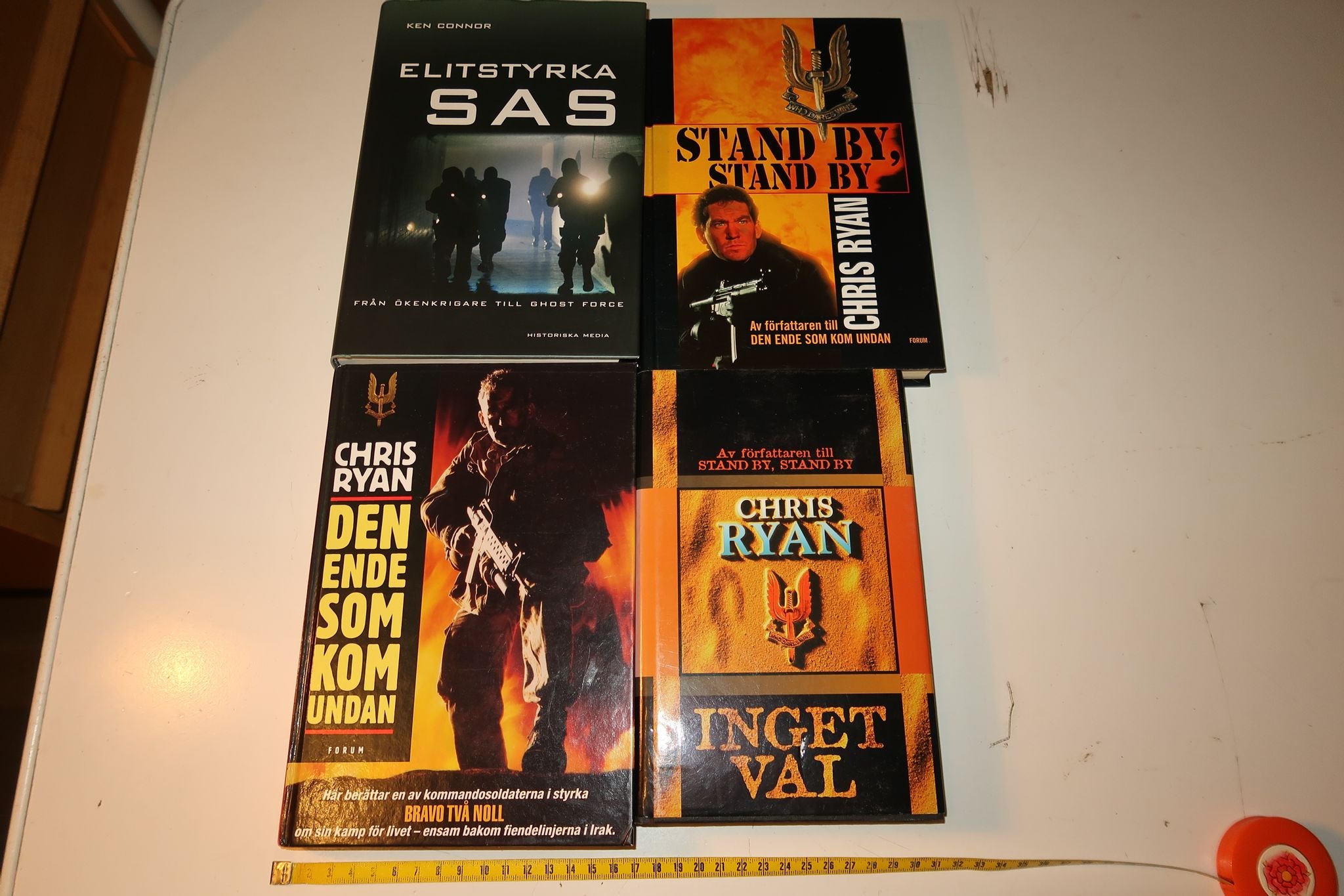 4 st:Elitstyrka SAS,Connor+Chris Ryan:Stand by+.. | Köp på Tradera ...