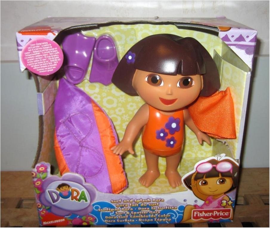 Fisher-Price Nickelodeon Dora Docka med Surfing.. | Köp på Tradera ...