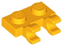 Lego Plate, Modified 1 x 2 with 2 Open O Clips .. | Köp på Tradera ...