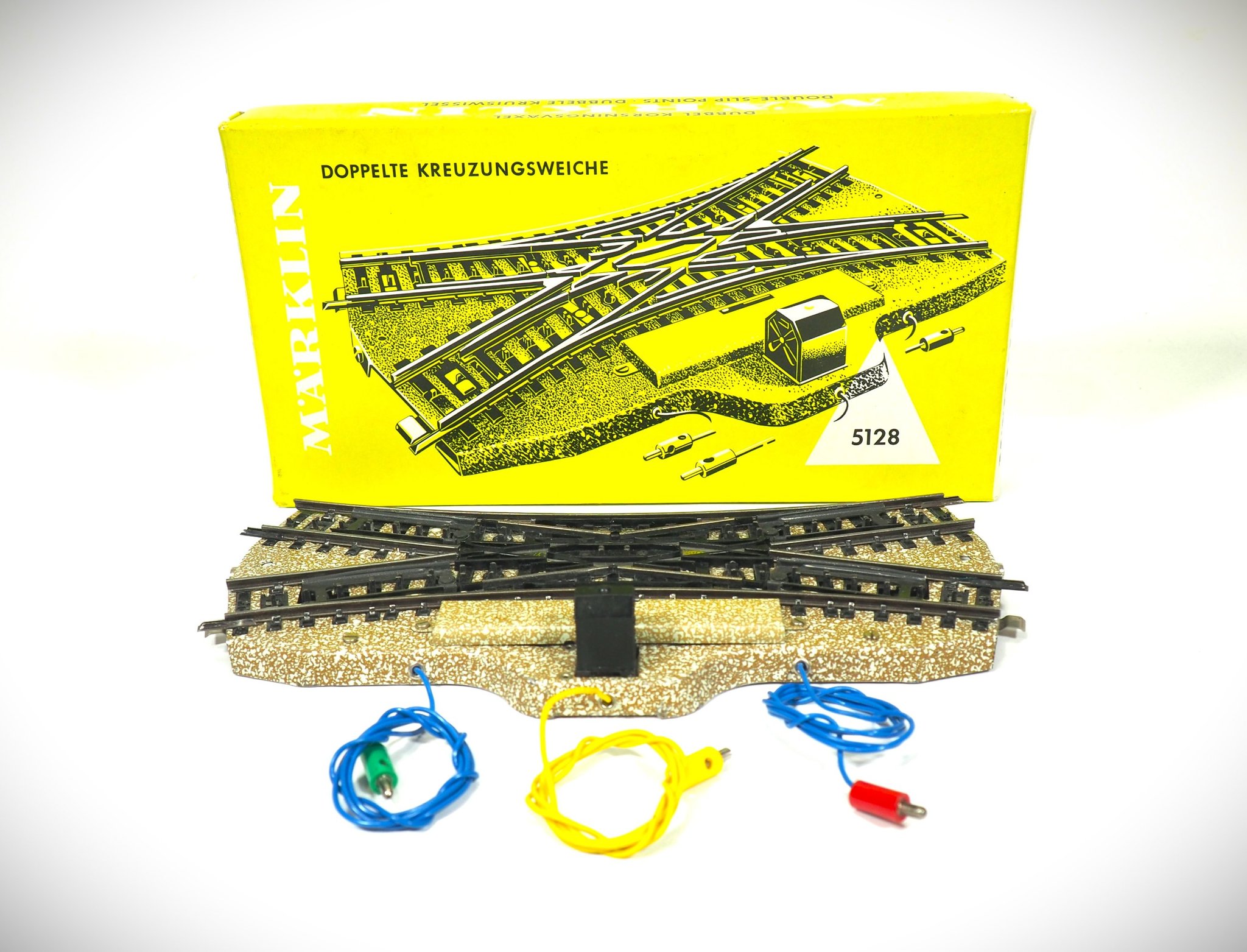 Märklin #5128 dubbel korsningsväxel i orig. ask.. | Köp på Tradera ...