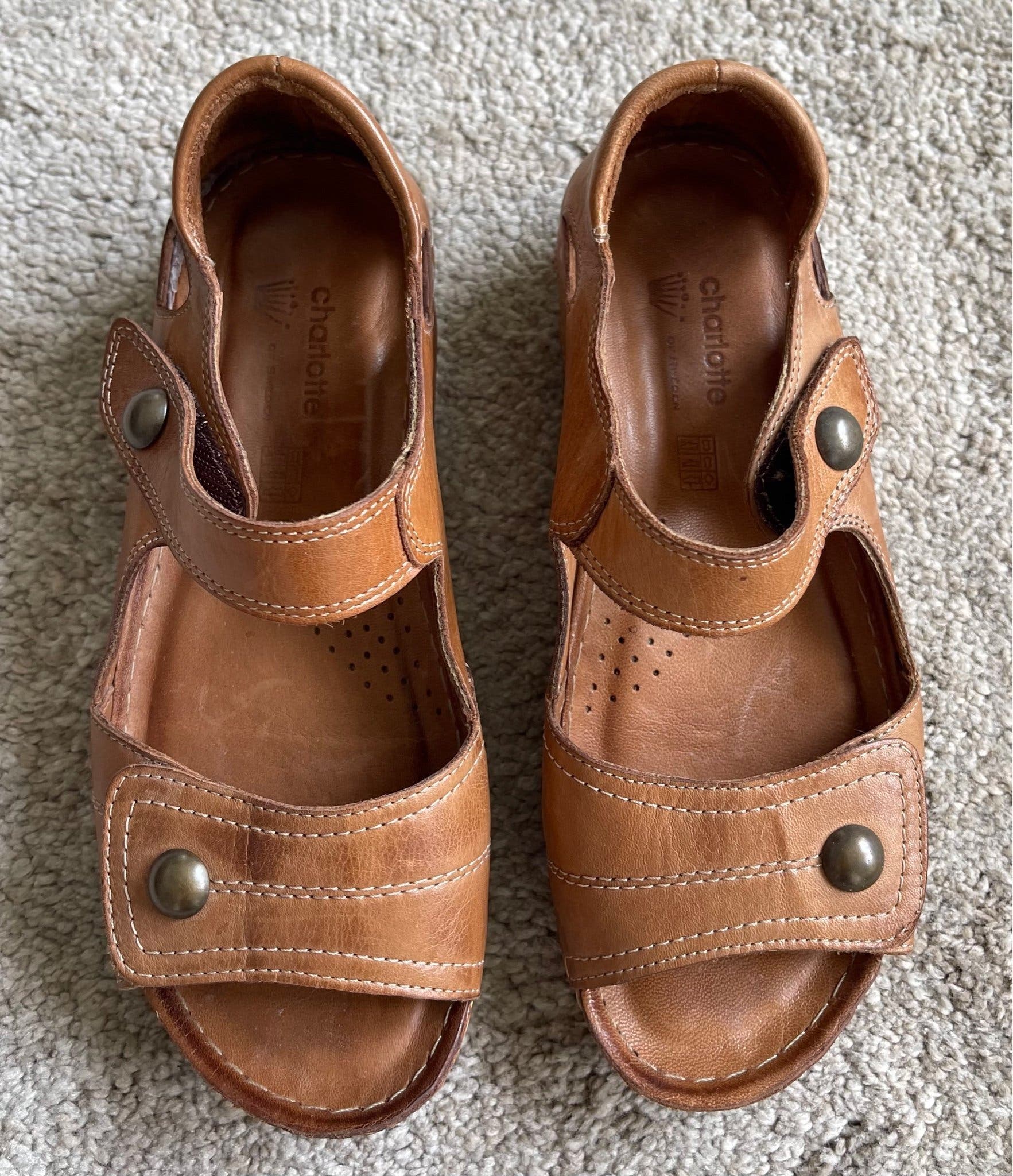 Charlotte of Sweden sandaler i skinn stl 36 – b.. | Köp på Tradera ...