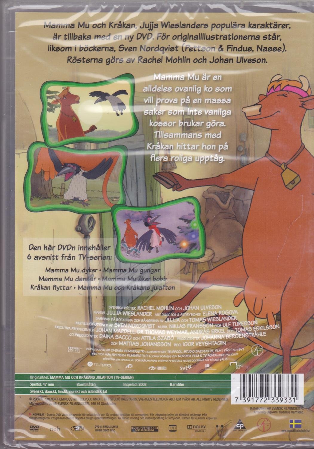 DVD / Mamma Mu Och Kråkans Julafton / TV-serien.. | Köp på Tradera ...