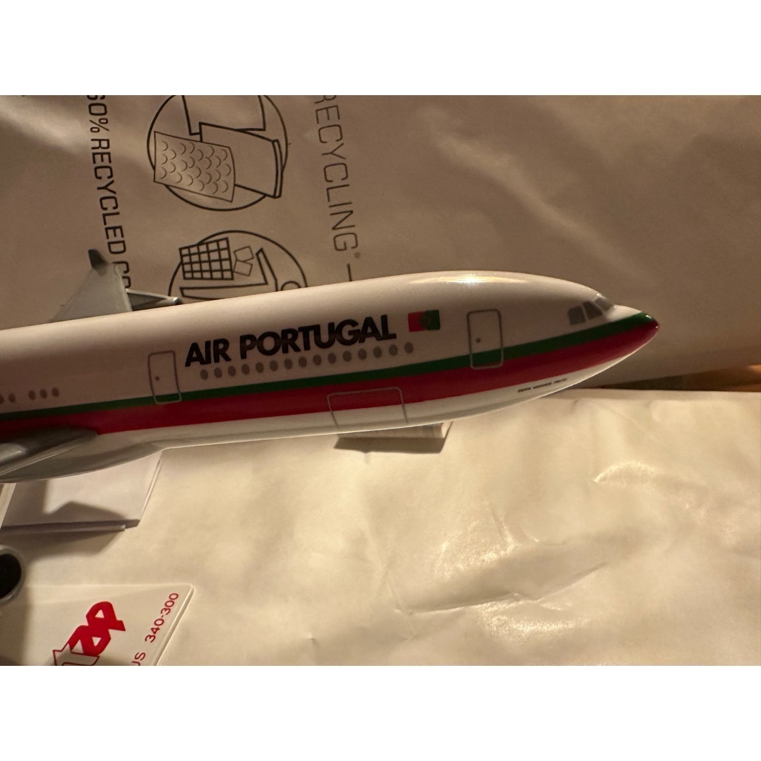 TAP Air Portugal - Retro livery - Airbus A340-3.. | Köp på Tradera ...