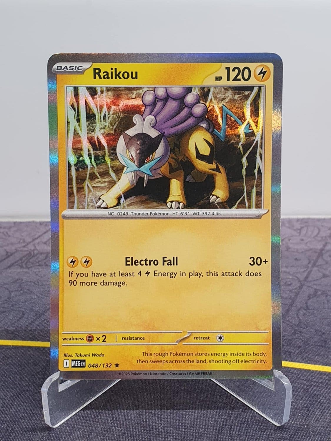 RAIKOU 048/132 - Holo Rare - Mega Evolution - P.. | Köp på Tradera ...