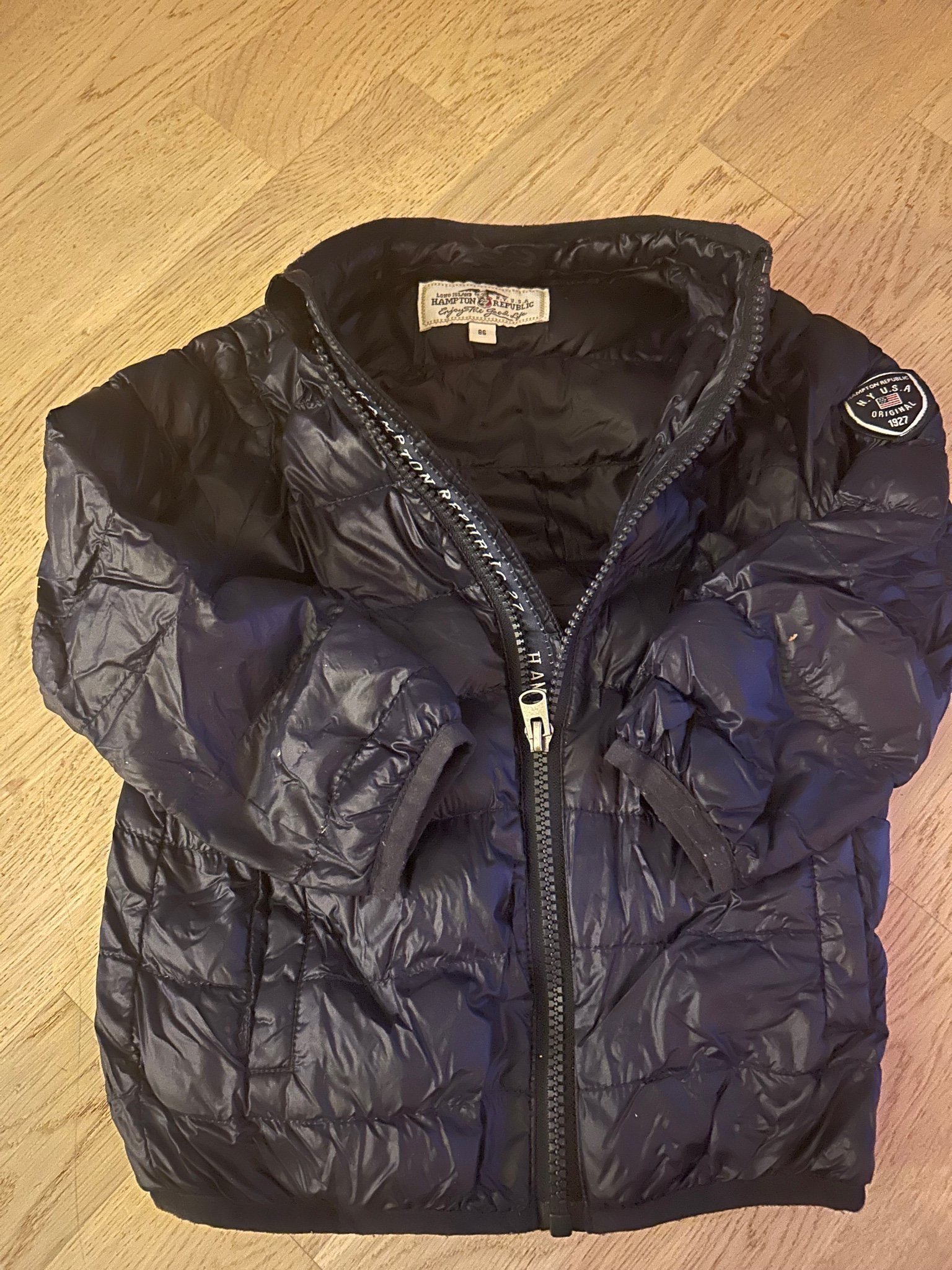 Hampton Republic svart jacka, storlek 80 | Köp på Tradera (693291683)