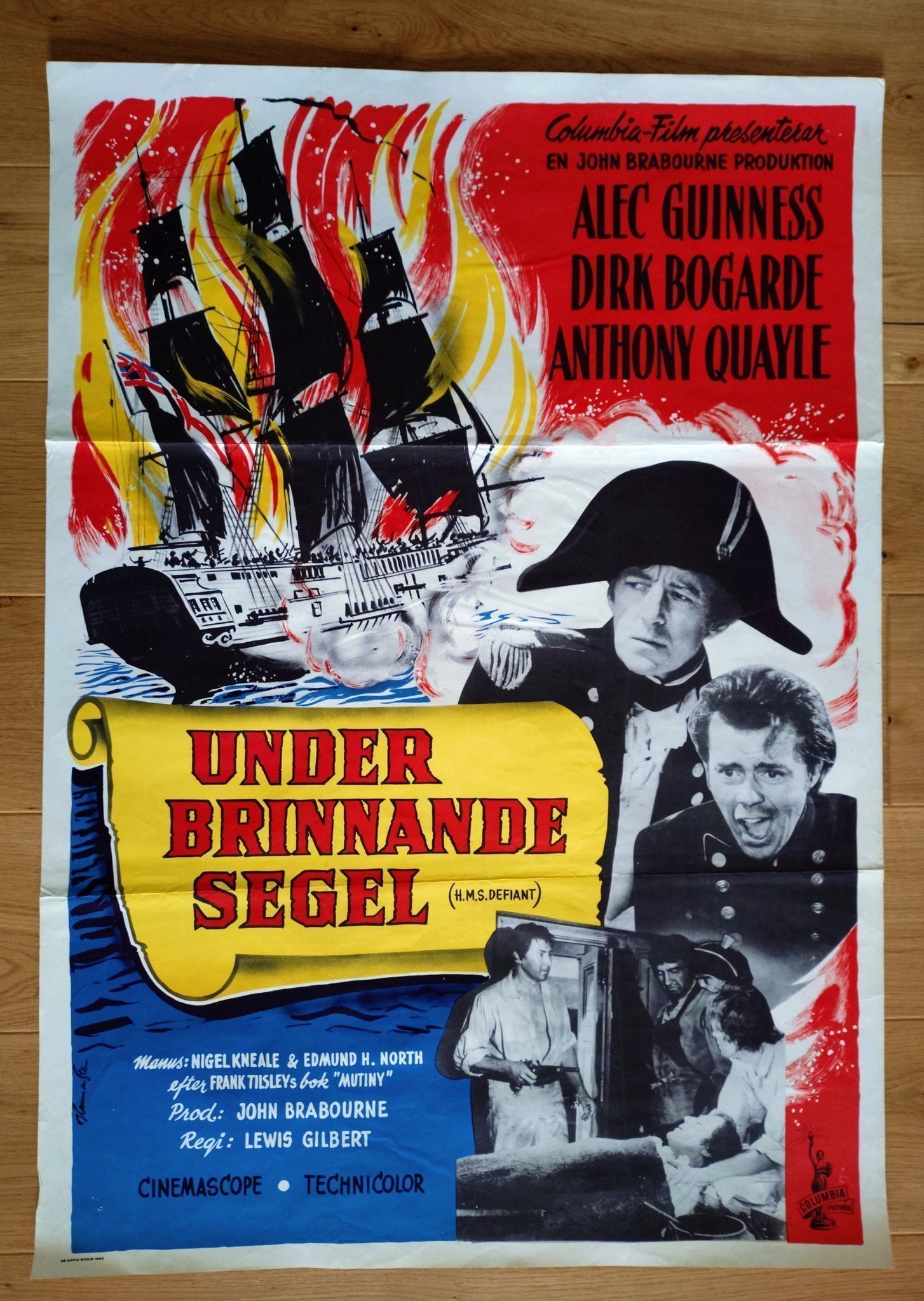 Under Brinnande Segel (1962) - Alec Guinness, D.. | Köp på Tradera ...