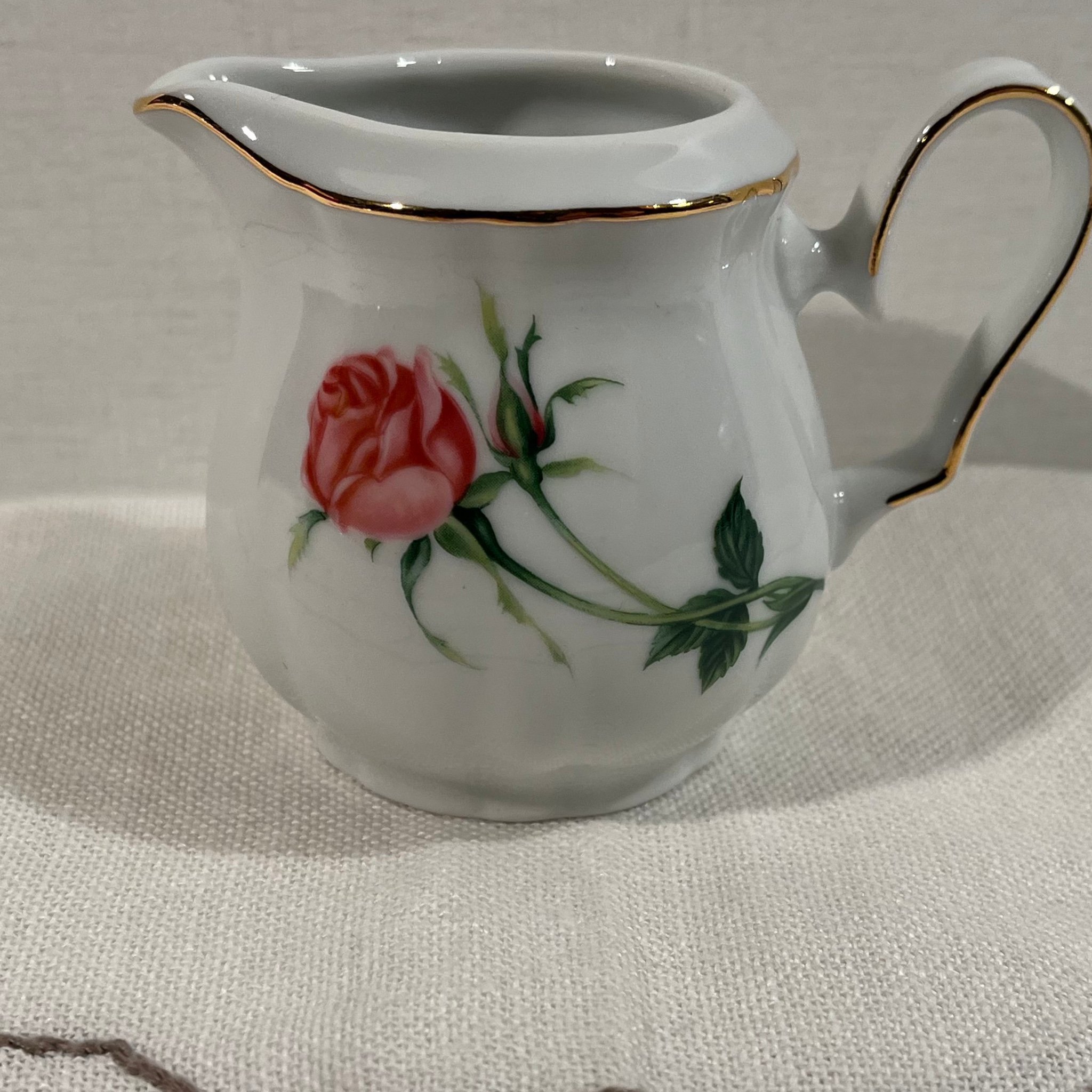 GRÄDDKANNA ROSE RETRO VINTAGE | Köp på Tradera (712898060)